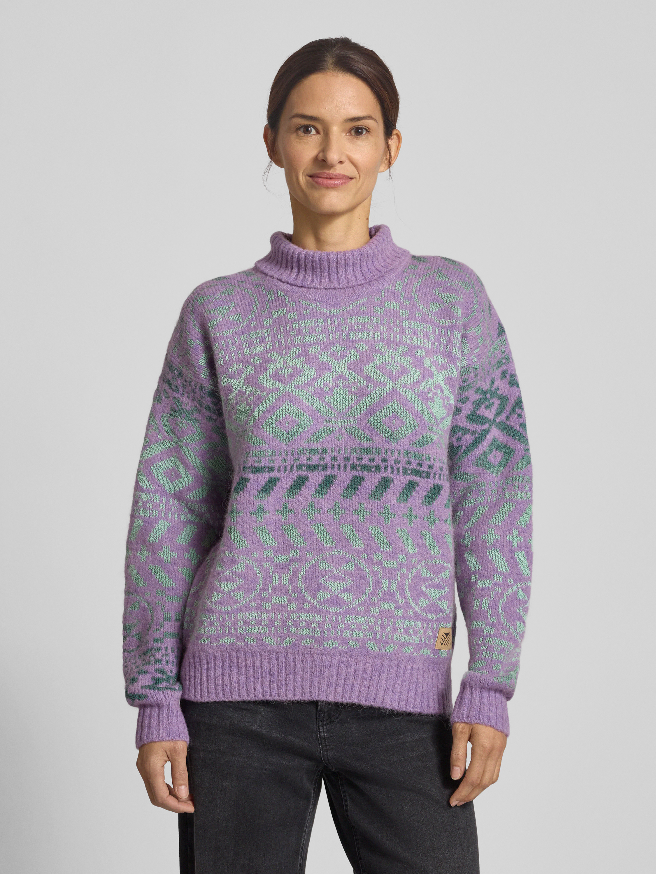 Dale of Norway Regular fit coltrui met alpaca, model 'Highland' in ...