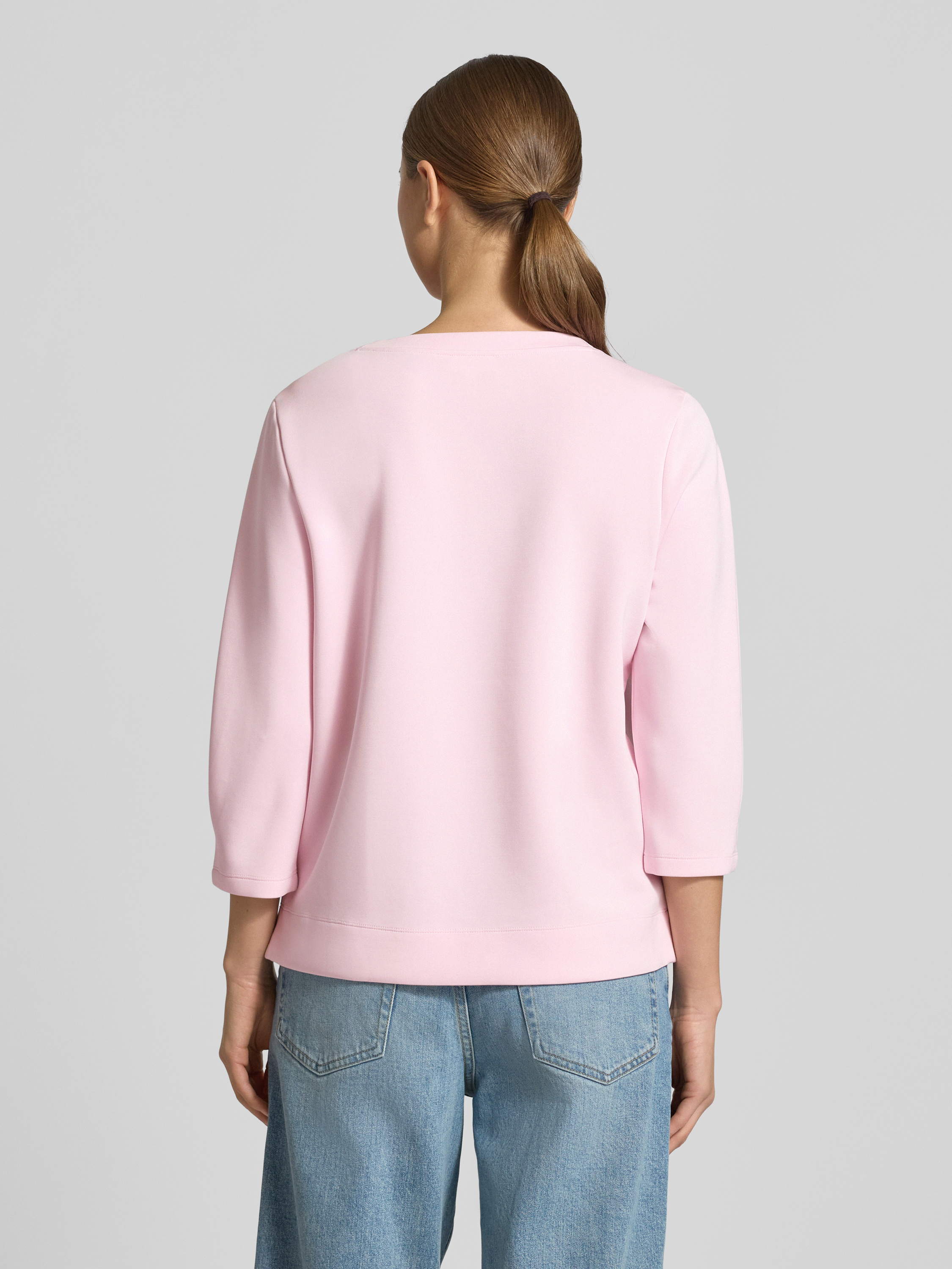 s.Oliver RED LABEL Comfort fit sweatshirt van modalmix in roze online ...