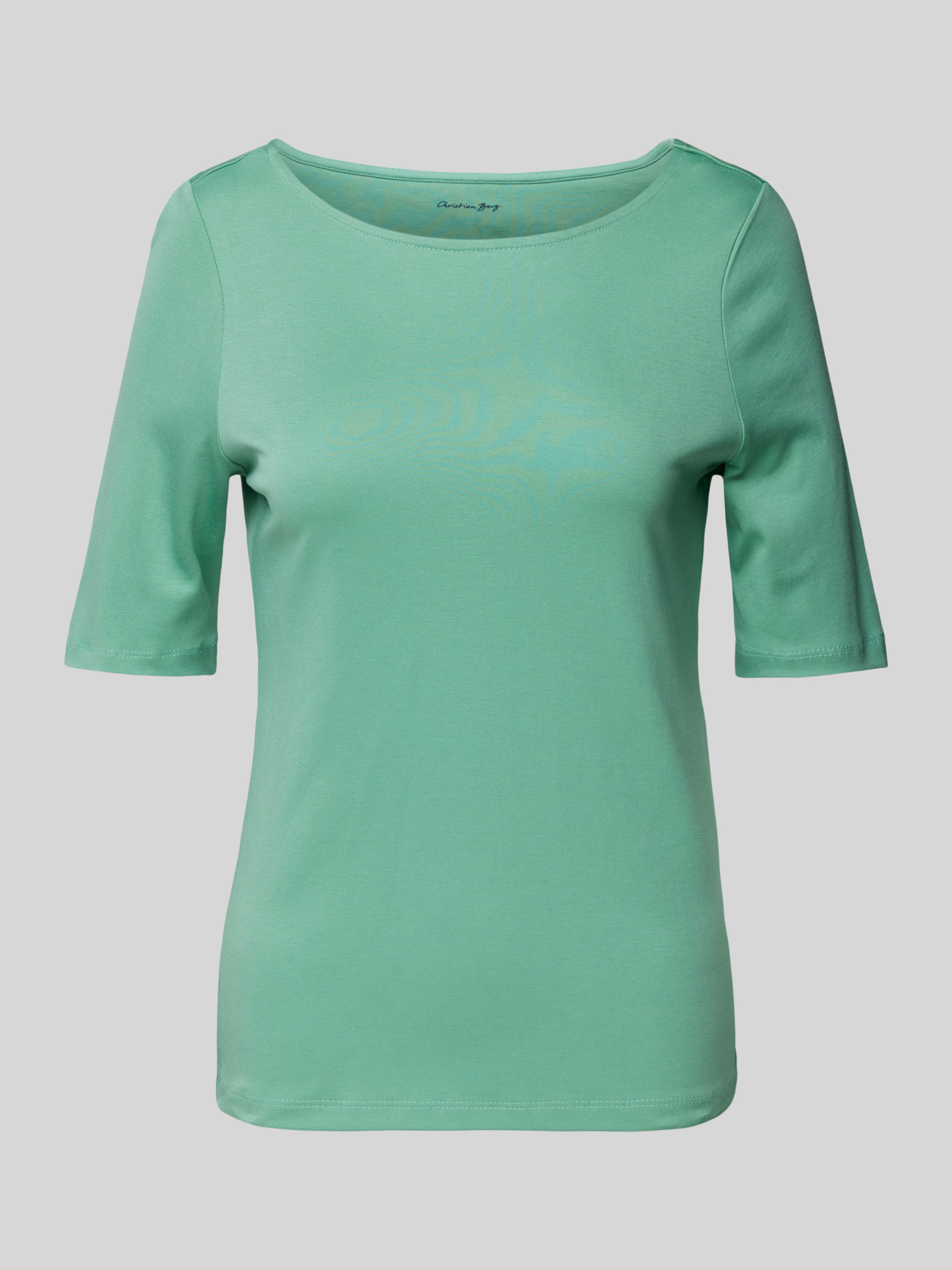 Christian Berg Woman T-Shirt in unifarbenem Design (mint) online kaufen
