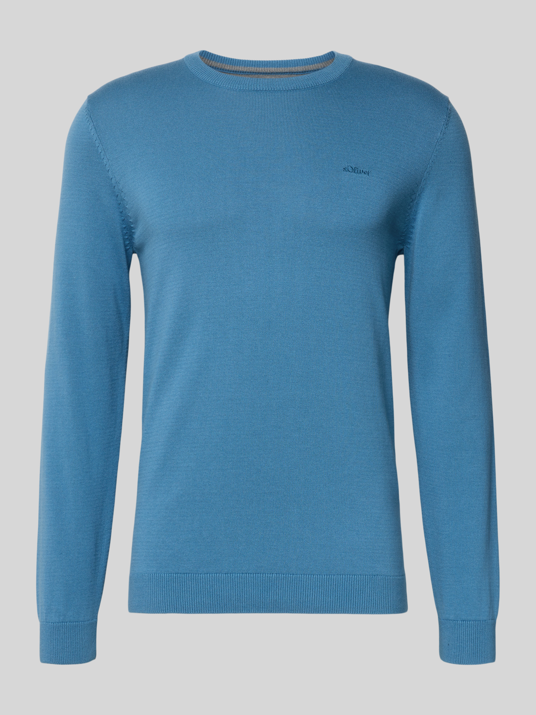 s.Oliver RED LABEL Regular Fit Pullover aus reiner Baumwolle (tuerkis ...
