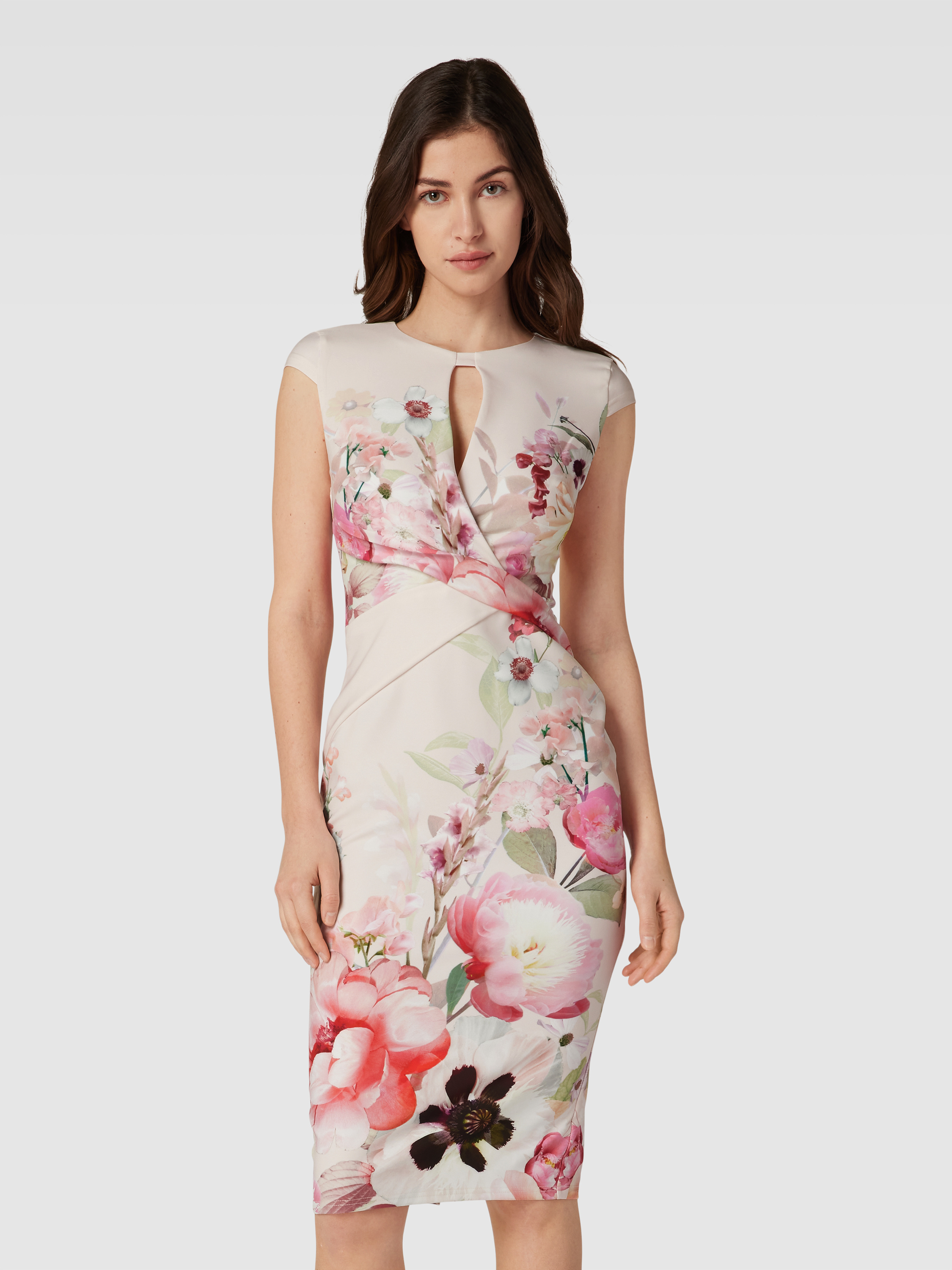 Lipsy Cocktailkleid mit floralem Muster (rose) online kaufen