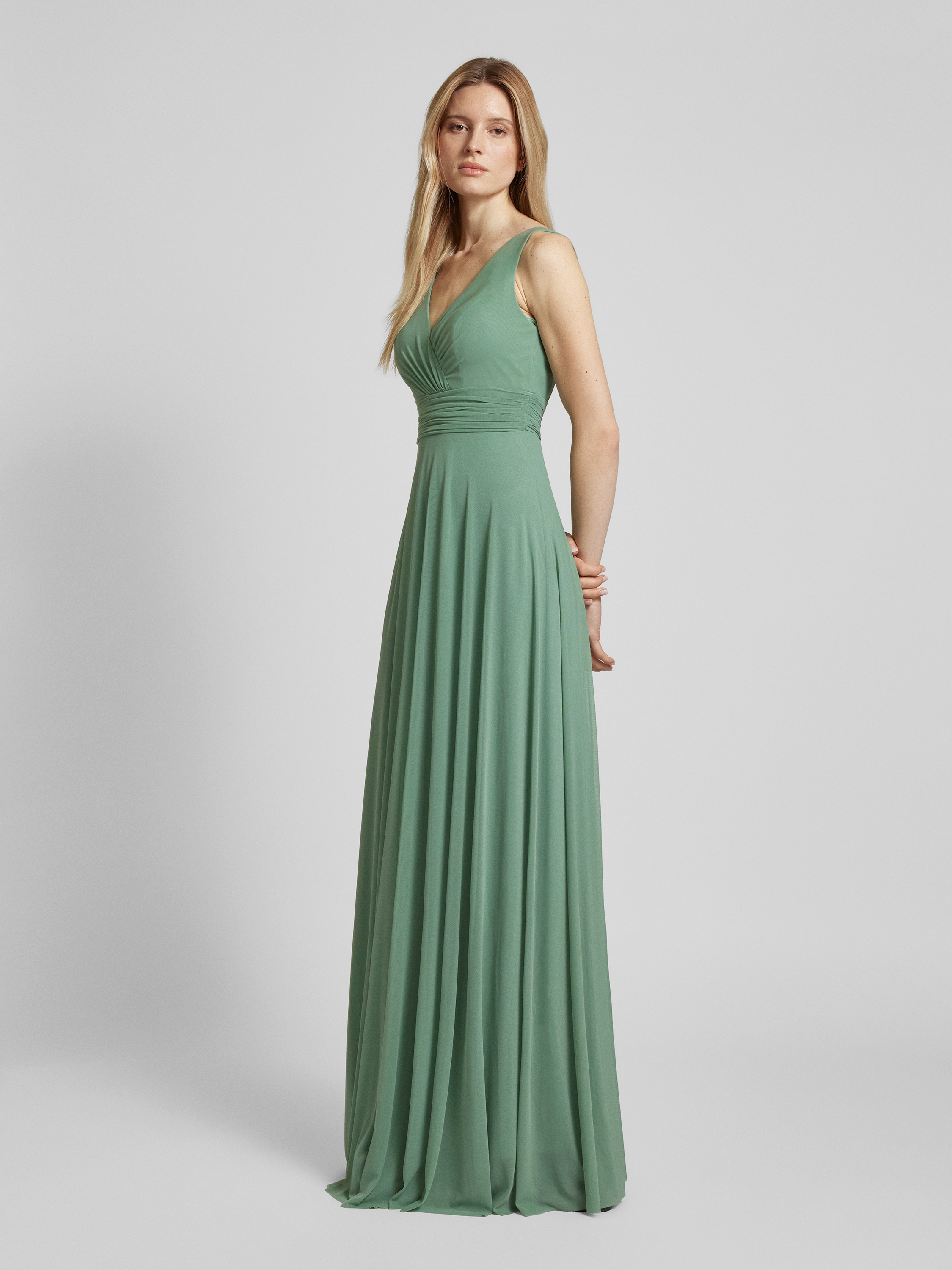 TROYDEN COLLECTION Abendkleid mit Taillenpasse (mint) online kaufen