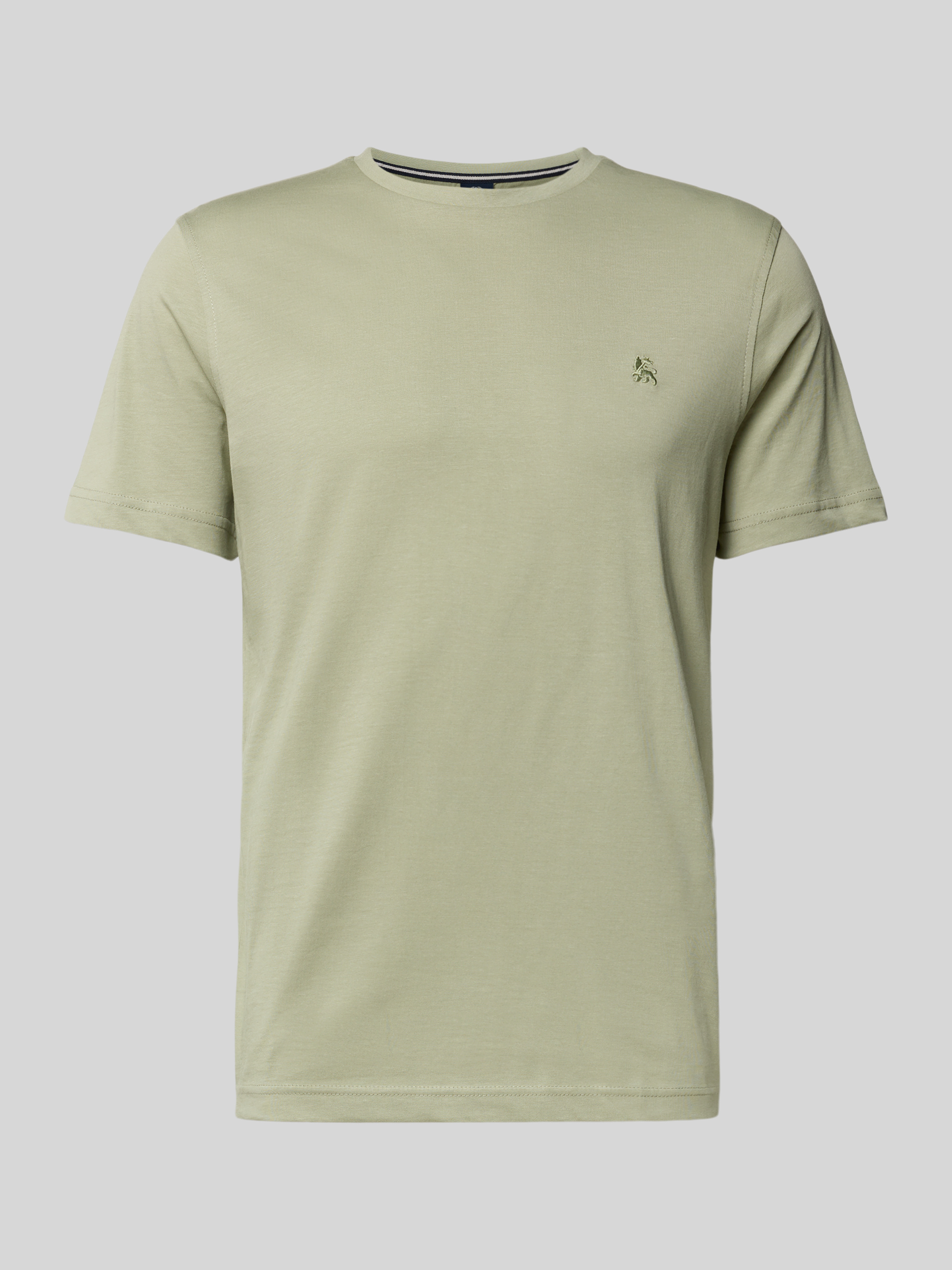 Lerros T-Shirt mit Logo-Stitching (lind) online kaufen
