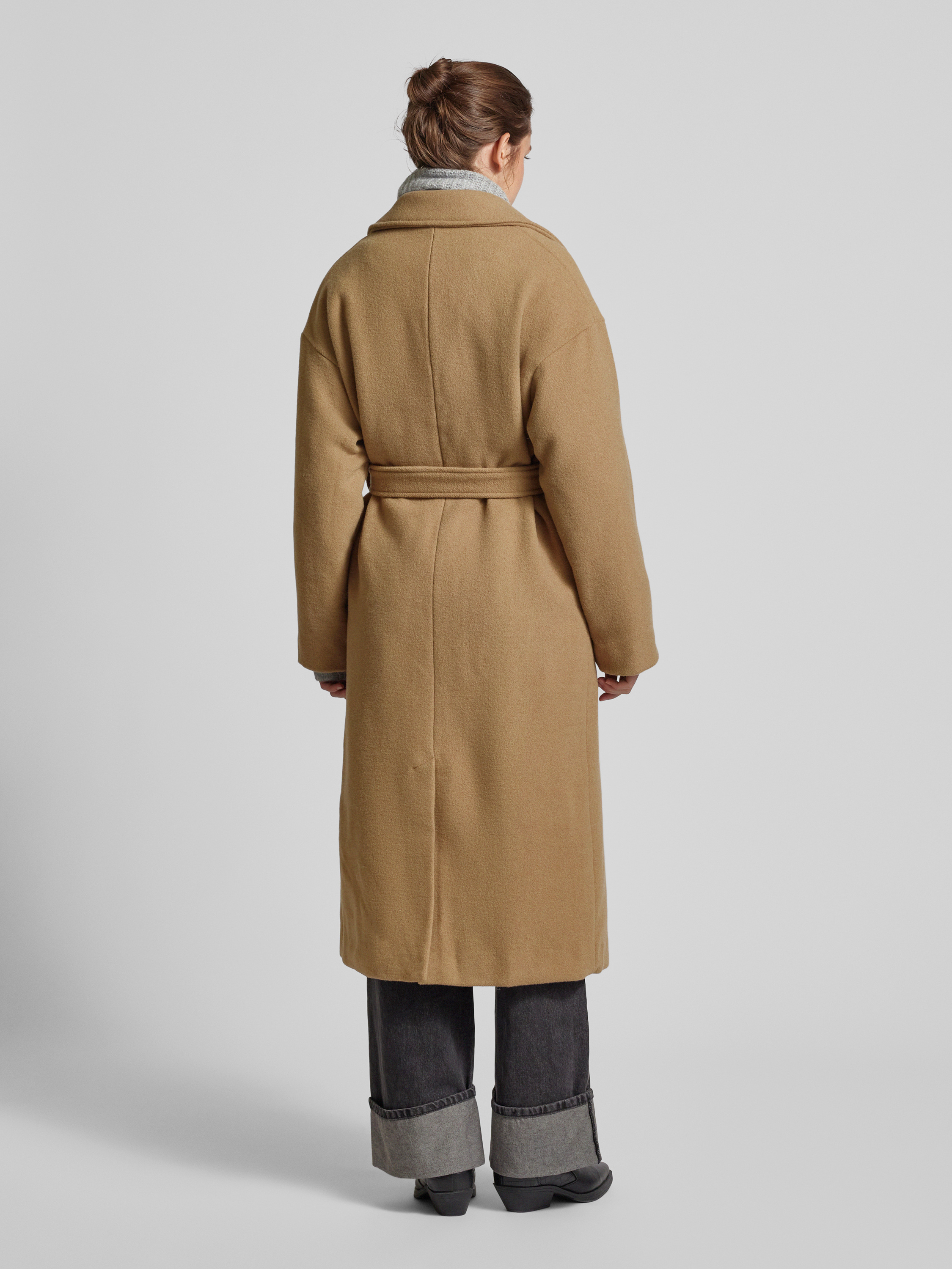 LeGer by Lena Gercke Mantel aus Woll-Mix mit Bindegürtel Modell 'Dena' (camel) online kaufen