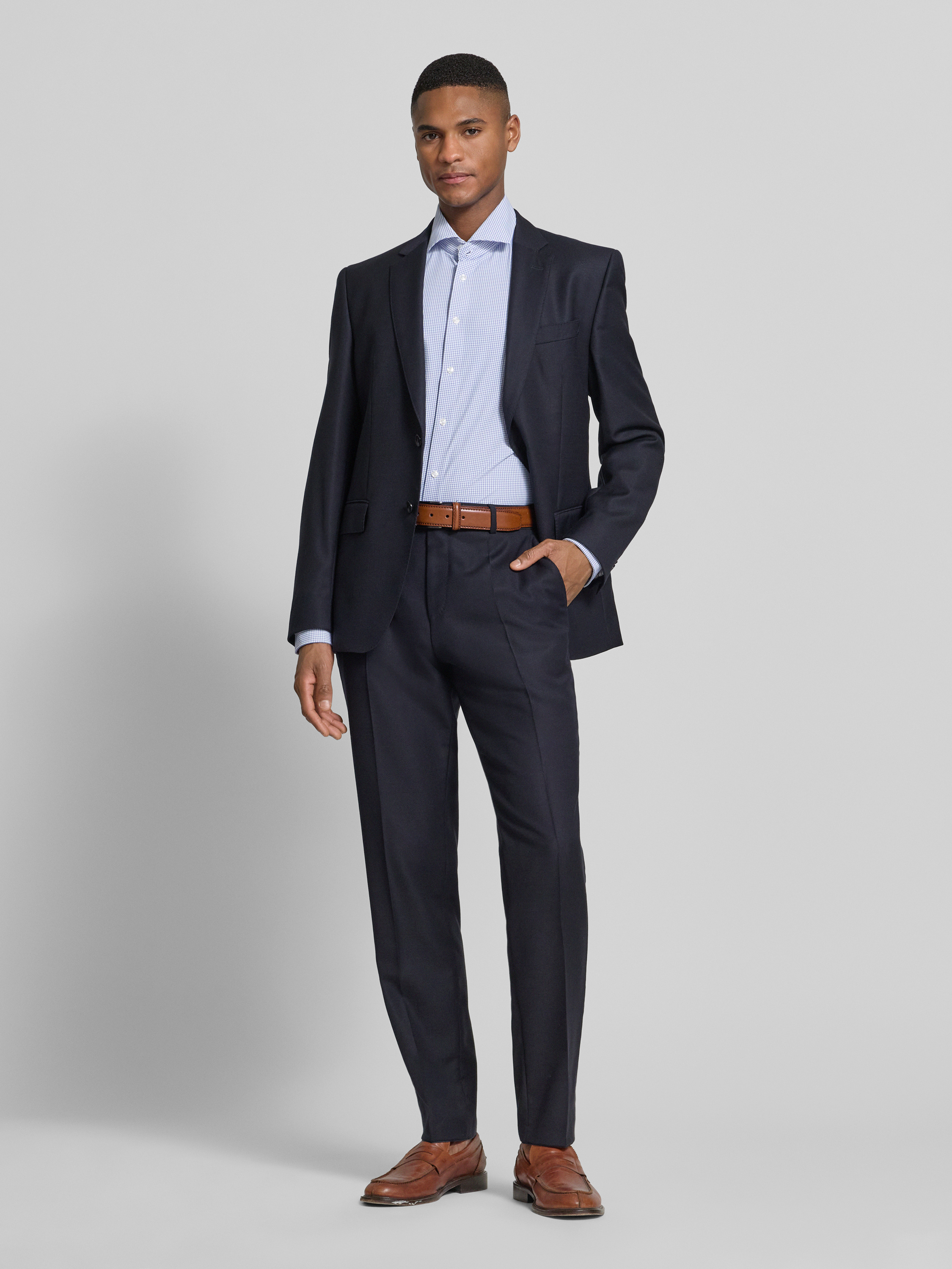 SEIDENSTICKER Slim Fit Business-Hemd mit Haifischkragen (bleu) online ...