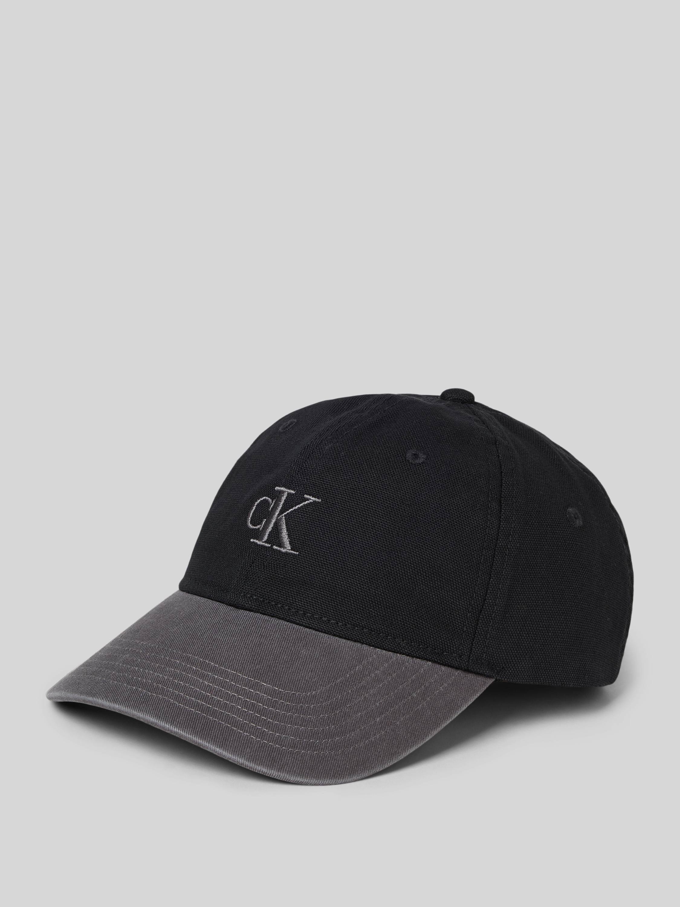 CK Calvin Klein Base Cap mit Logo-Stitching (black) online kaufen