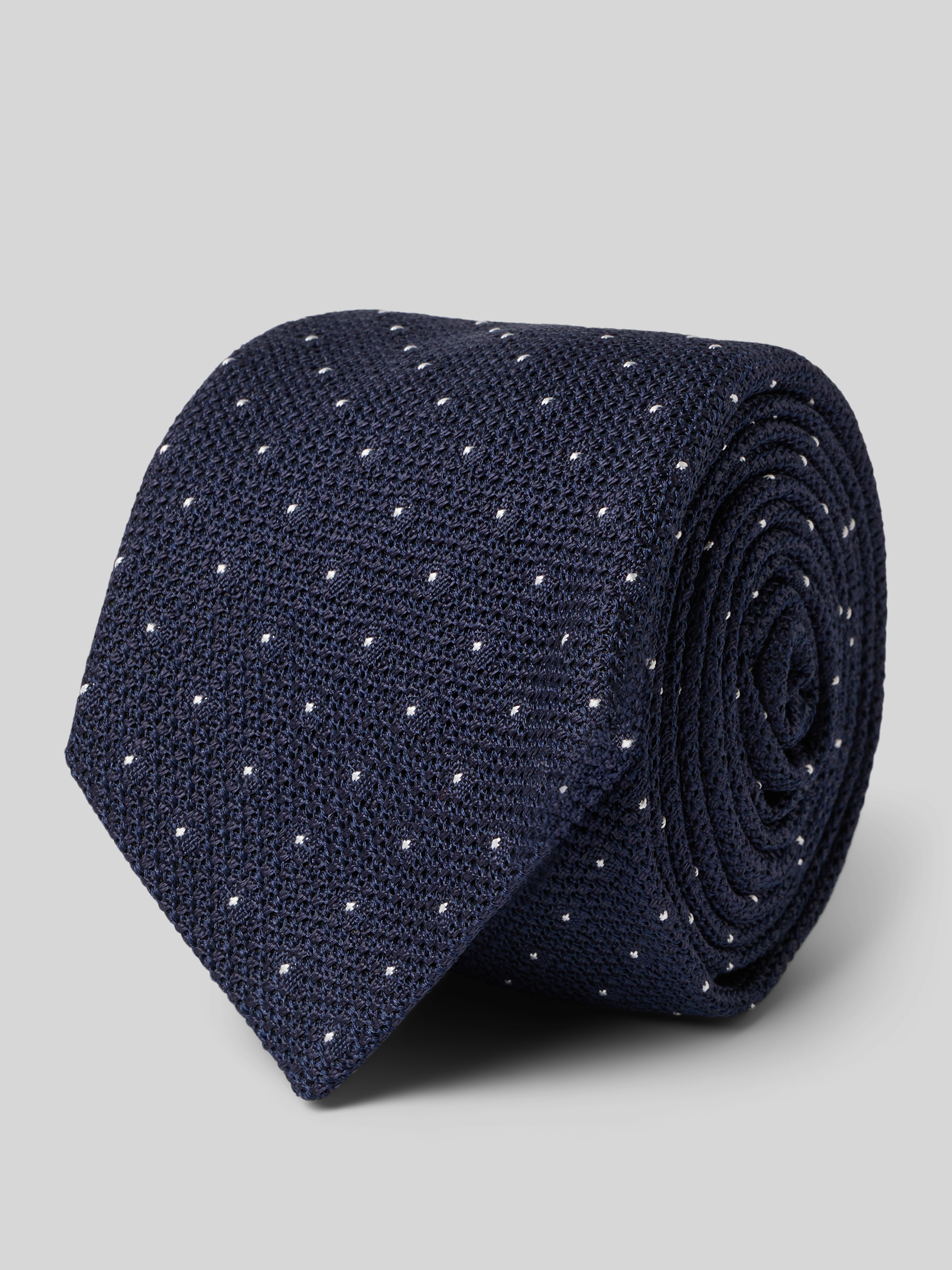 altea Krawatte aus reiner Seide Modell 'Piave' (marine) online kaufen