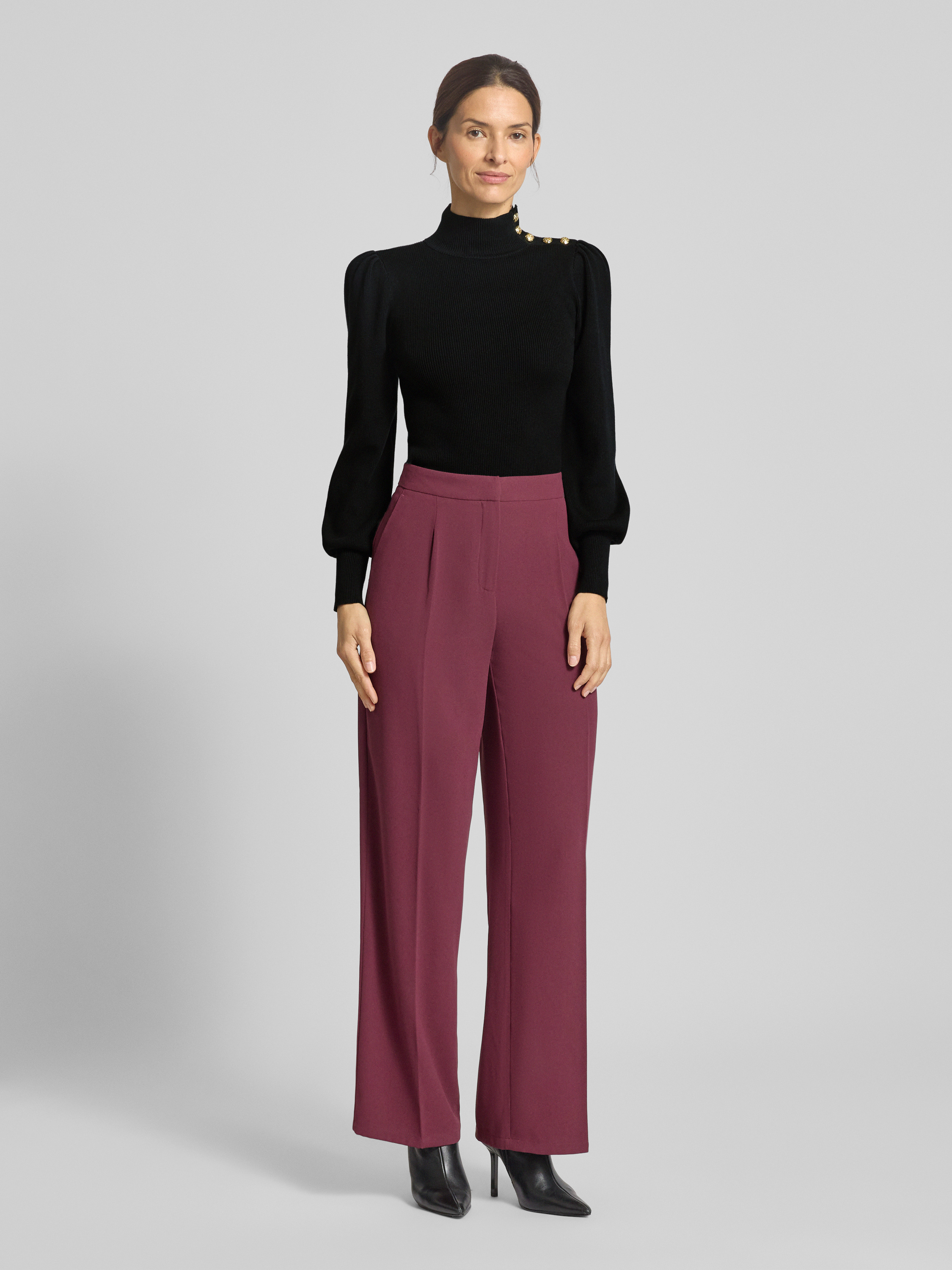 Lauren Ralph Lauren Col-pullover met opstaande kraag model 'DWORINA' in ...