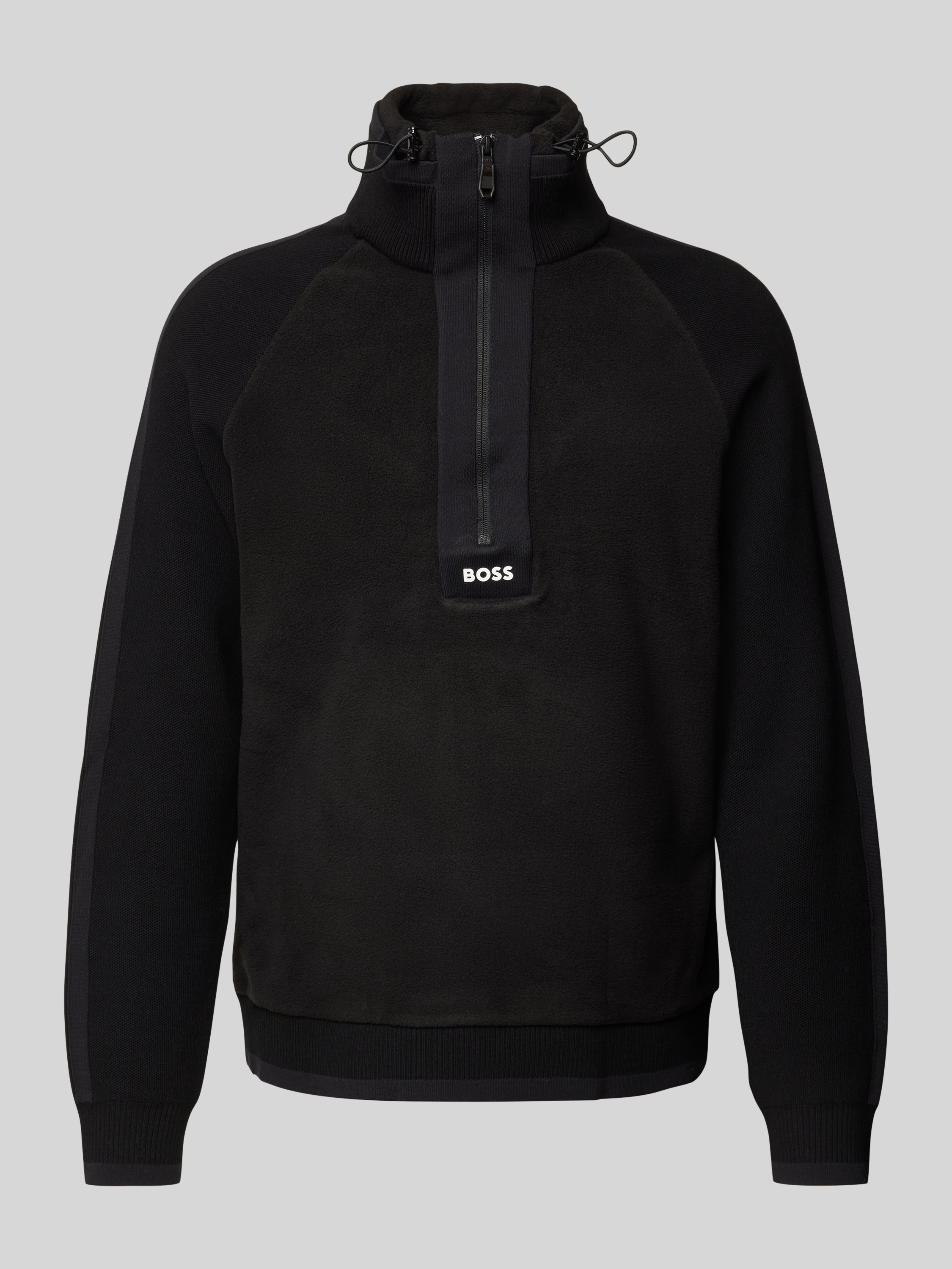 BOSS Green Sweatshirt mit Stehkragen Modell 'Zartic' (black) online kaufen