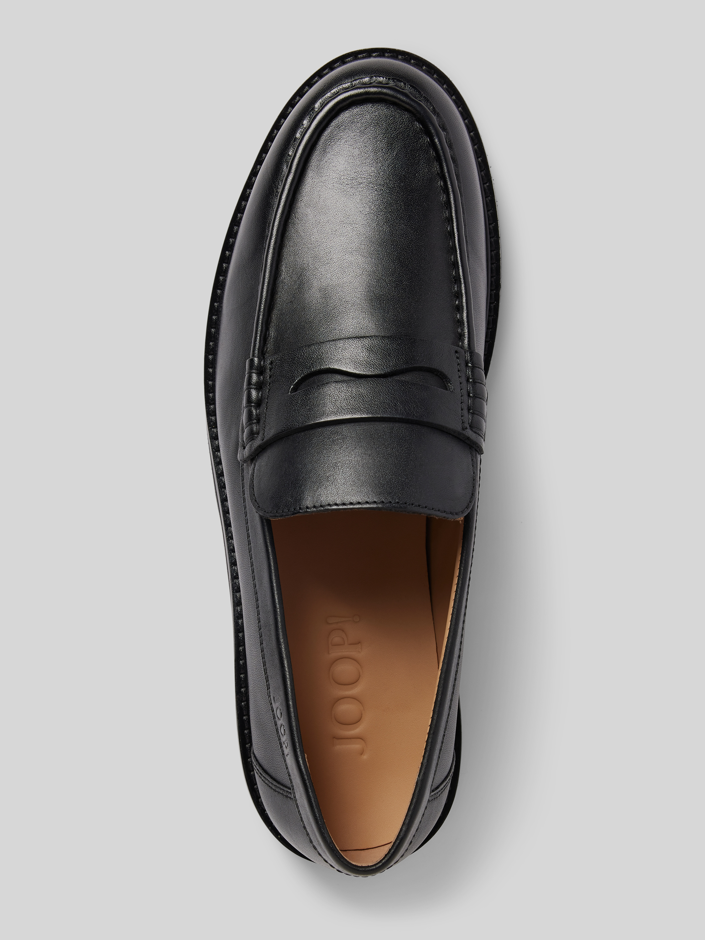 JOOP! SHOES Lederloafers mit Label-Prägung Modell 'pero archy' (black ...