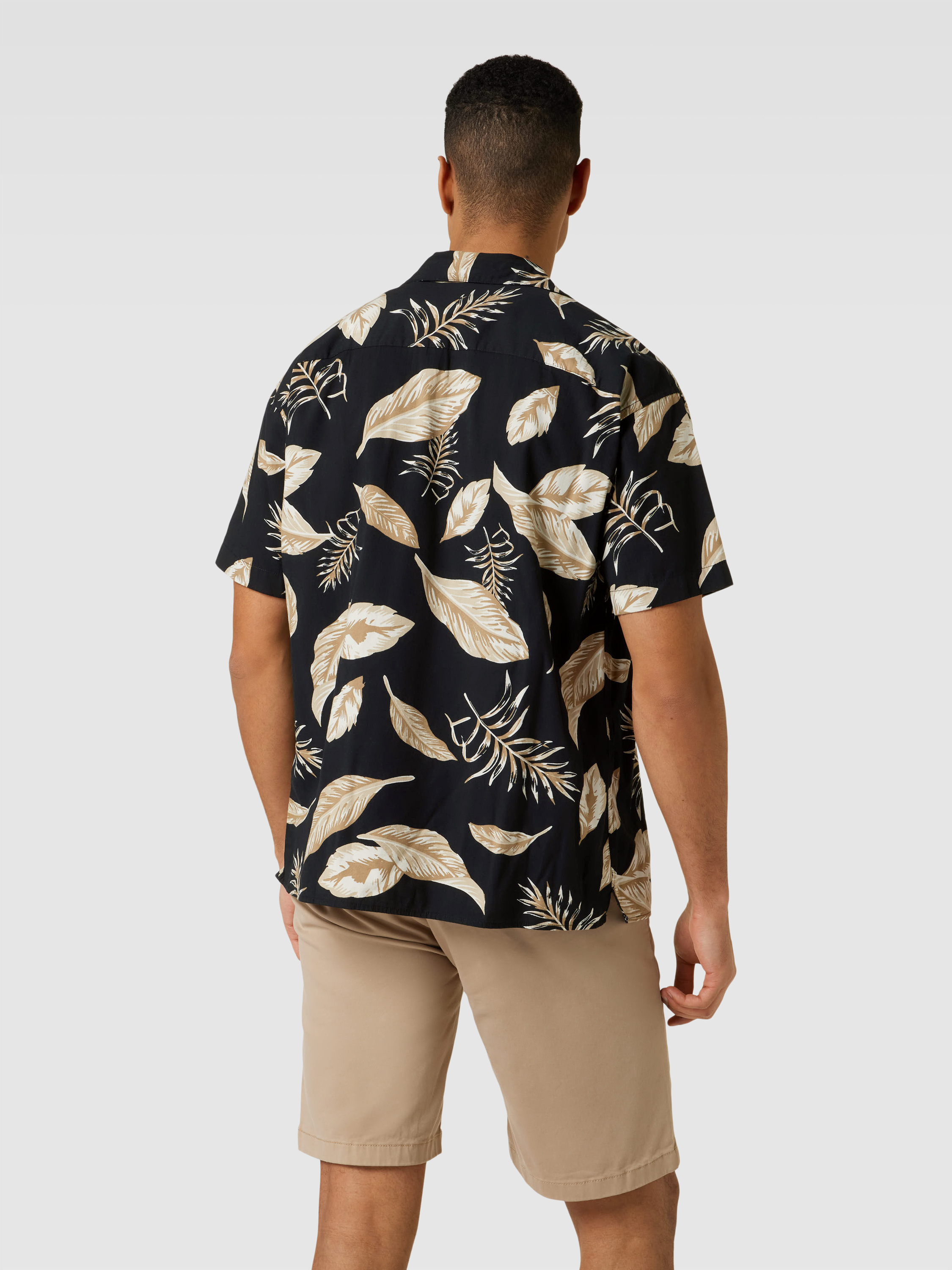 Jack & Jones Premium Freizeithemd mit Allover-Muster Modell 'TROPIC ...