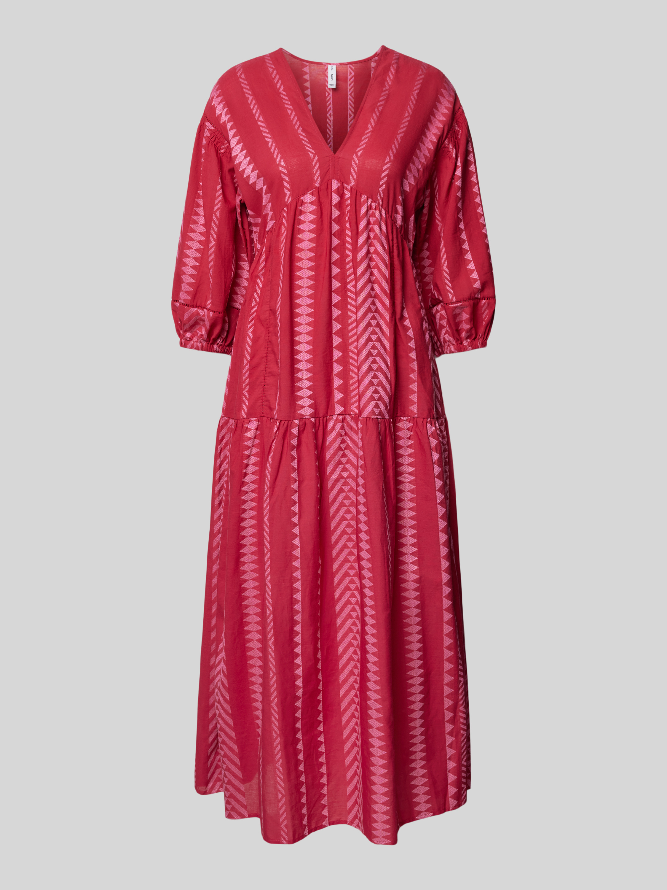 Mango Maxikleid im Stufen-Look Modell 'GENI' (pink) online kaufen