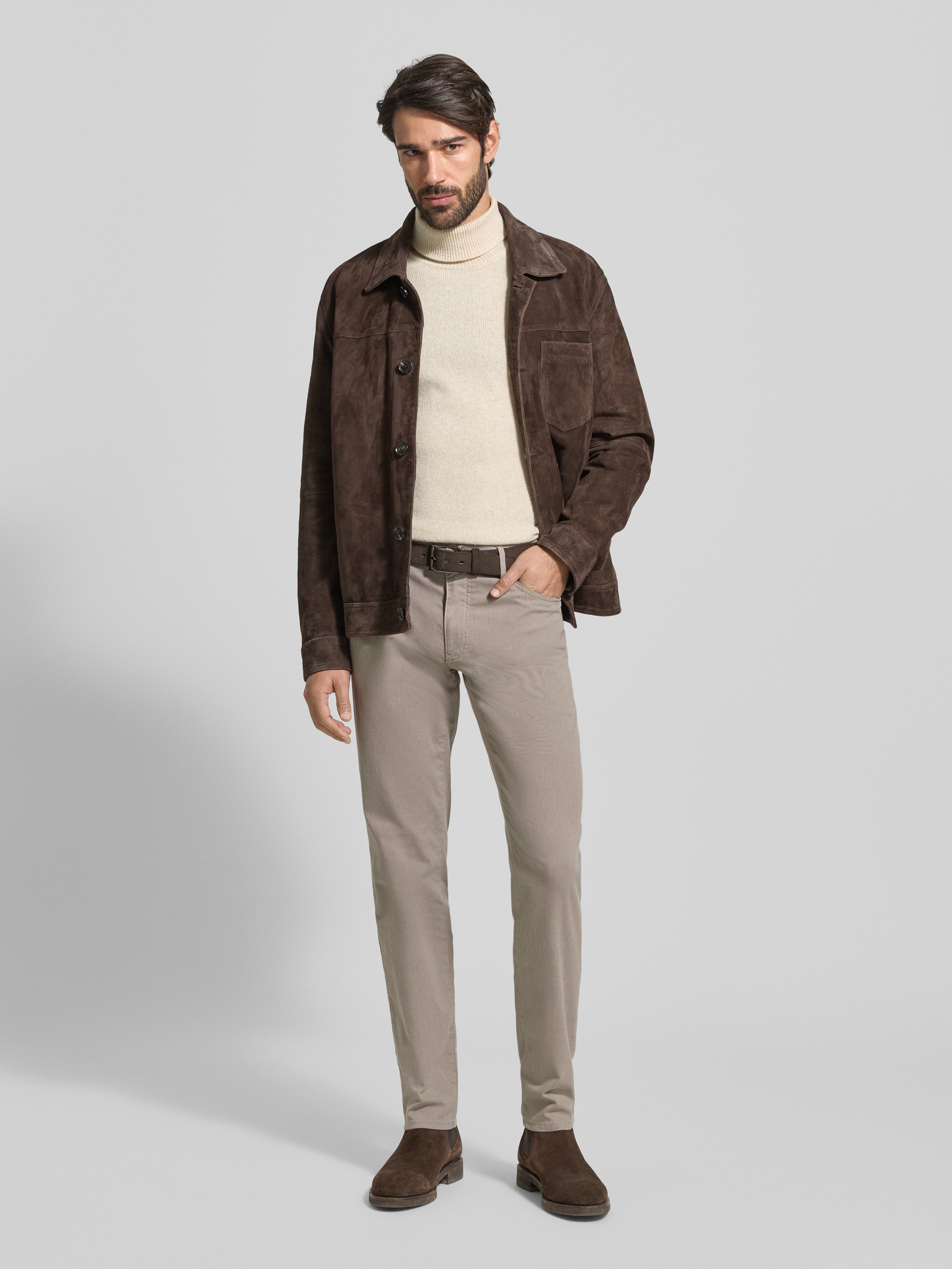 Brax Regular fit stoffen broek in 5-pocketmodel, model 'Cadiz' in ...