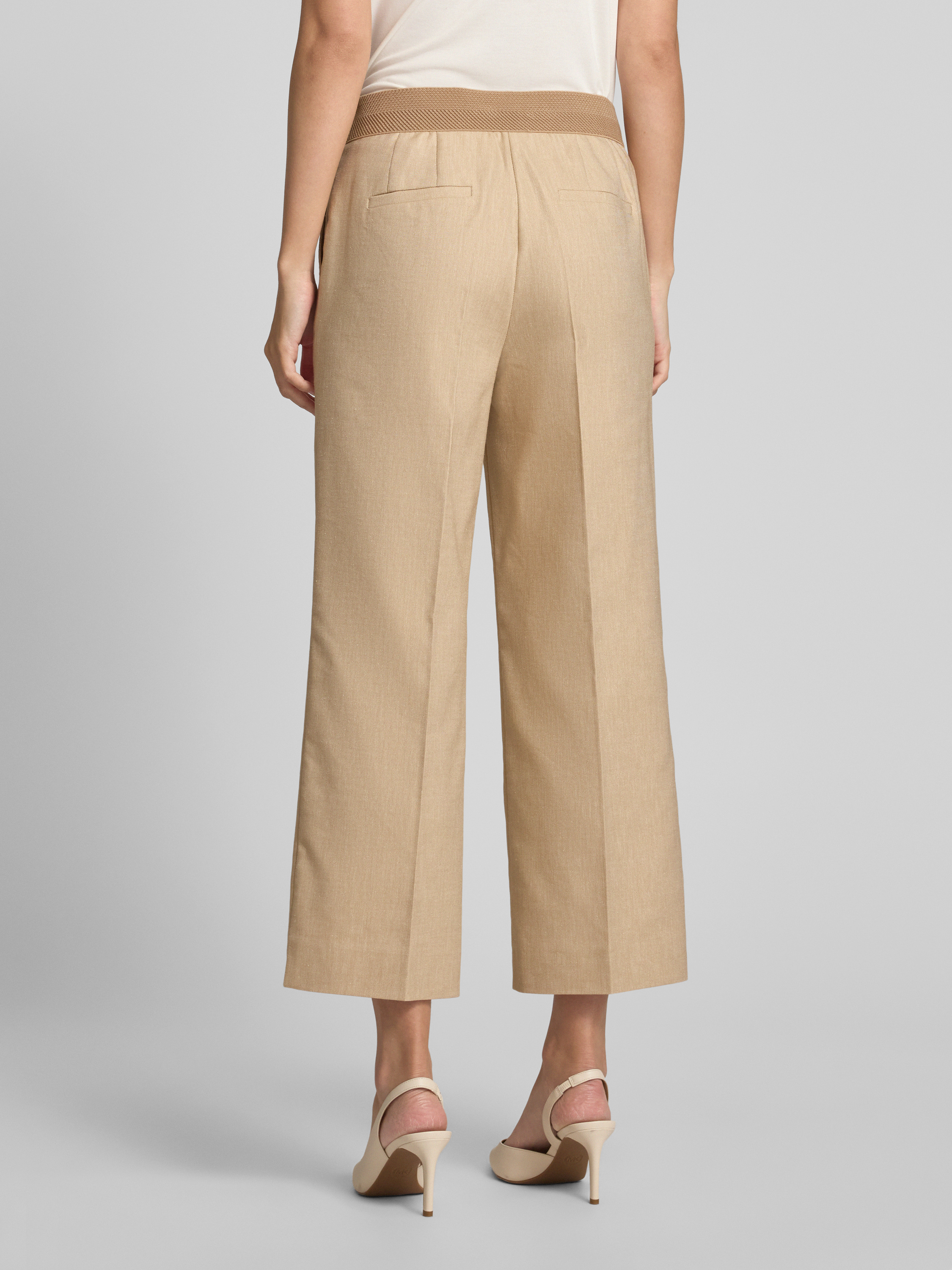 Betty Barclay Straight Leg Anzughose mit Leinen-Anteil (sand) online kaufen