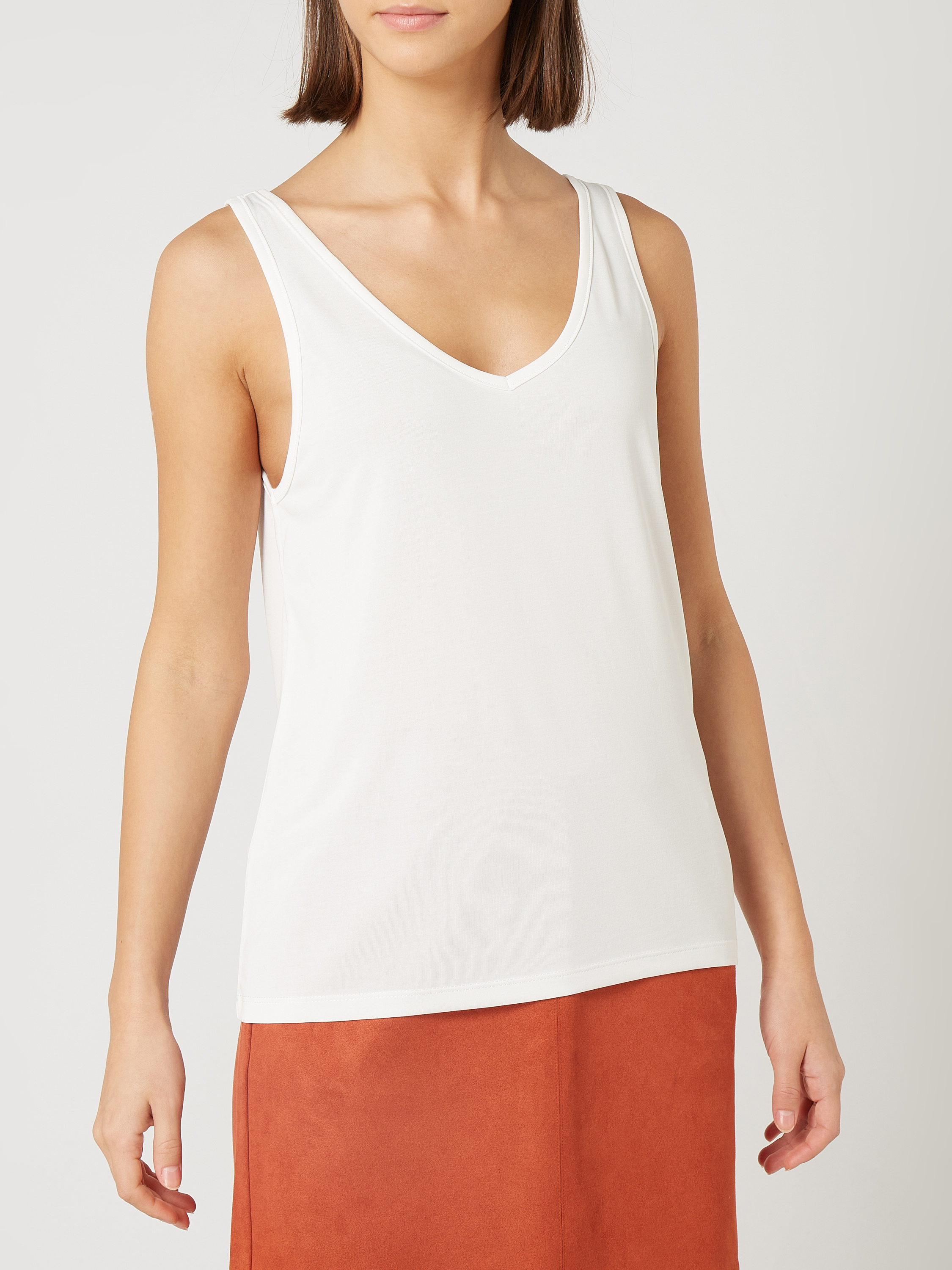 Soaked in Luxury Top aus Modalmischung (weiss) online kaufen