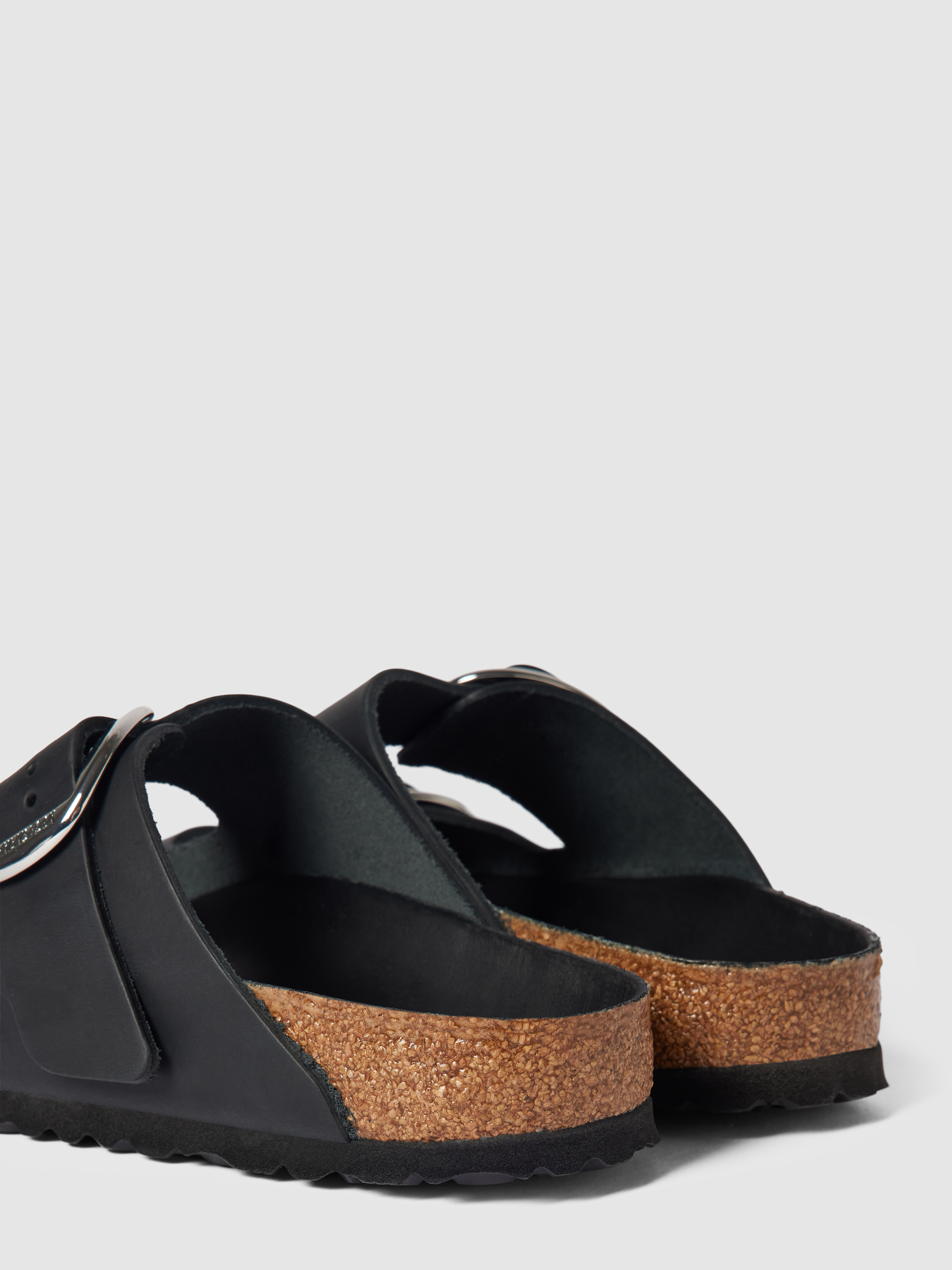 Birkenstock Slides aus echtem Leder Modell 'ARIZONA' (black) online kaufen