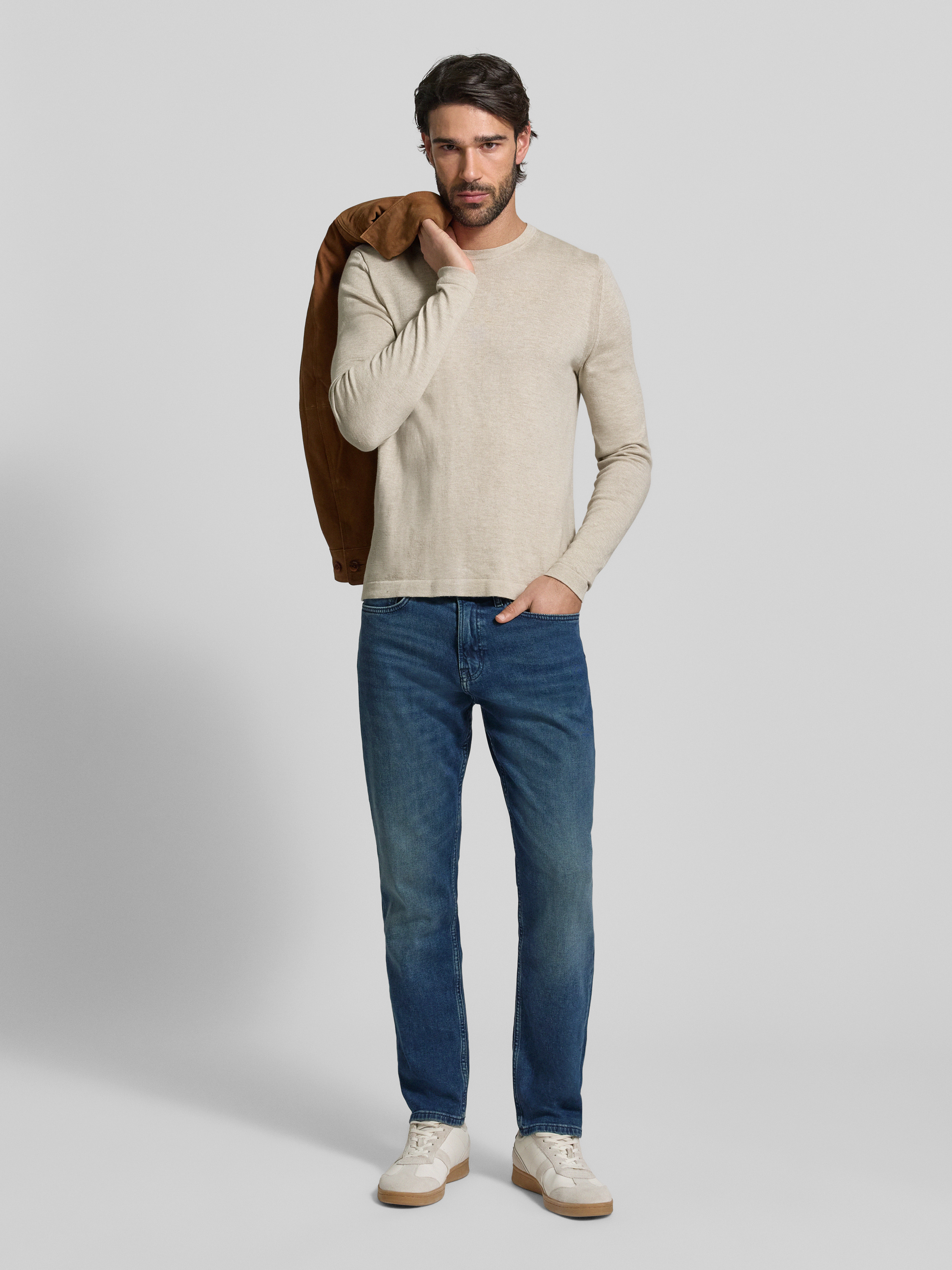 BOSS Orange Slim Fit Jeans aus Baumwoll-Mix Modell 'SMU ONYX ...