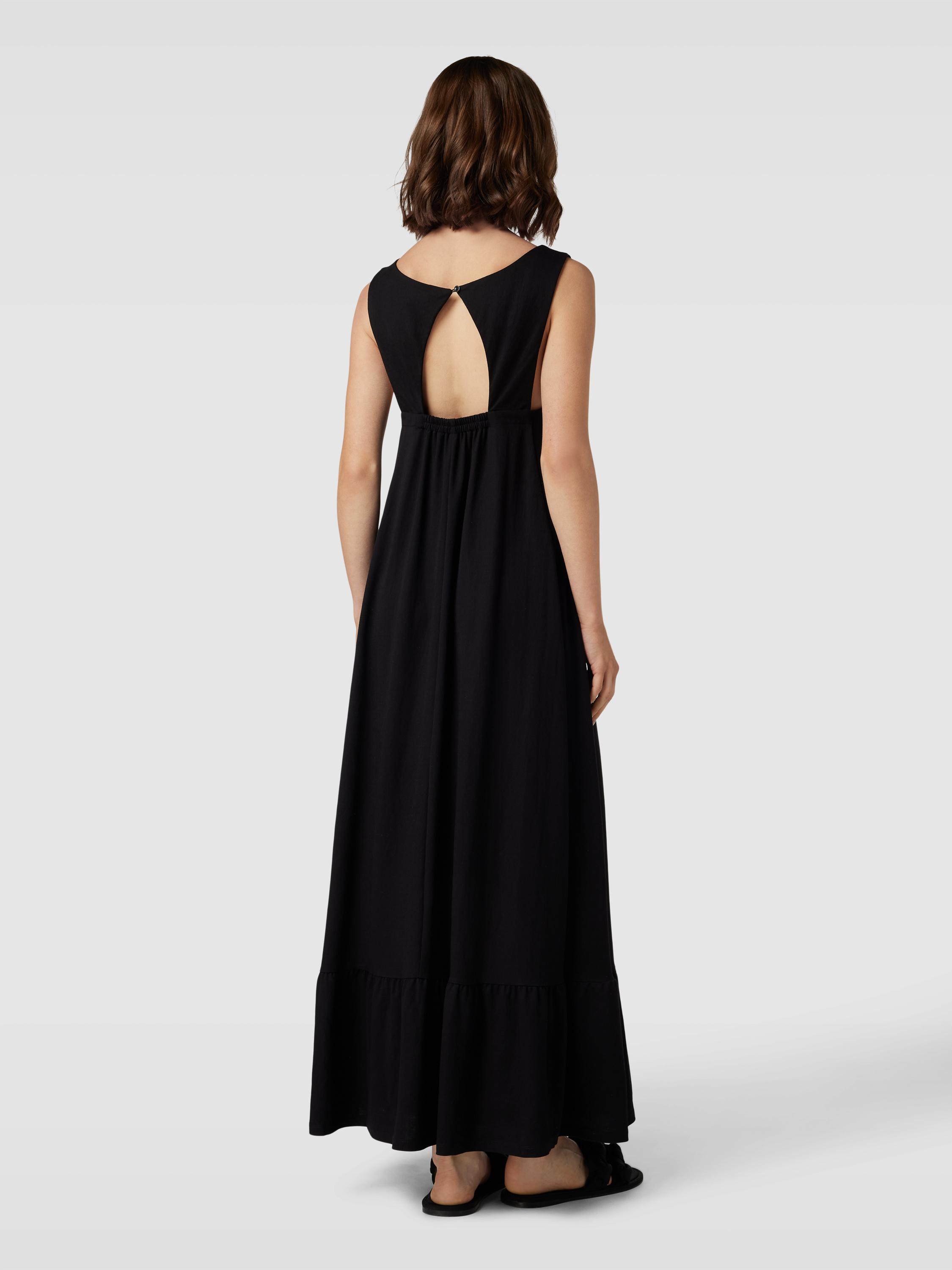 comma Casual Identity Midikleid mit Label-Detail (black) online kaufen