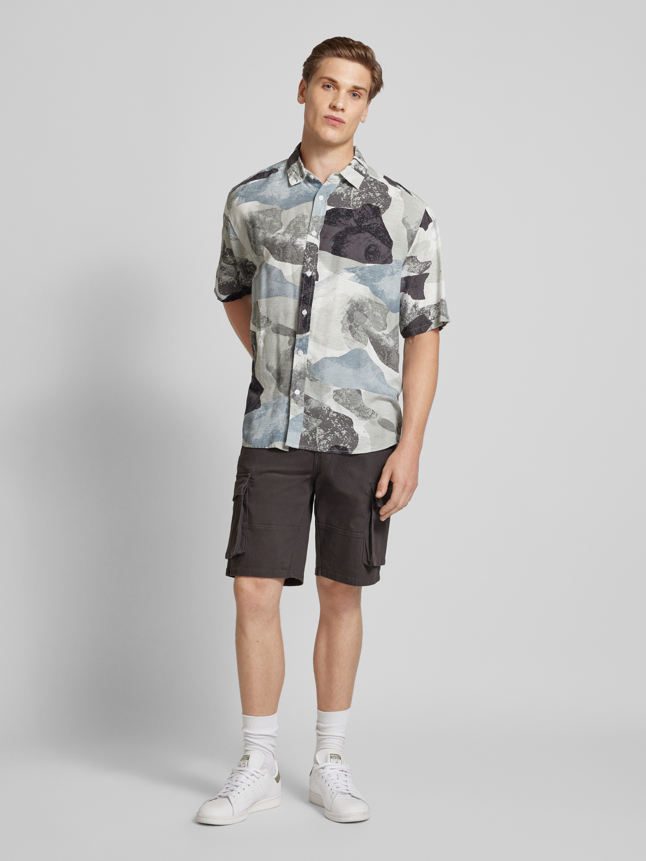 Only & Sons Regular Fit Cargoshorts mit Gürtelschlaufen Modell 'CAM ...