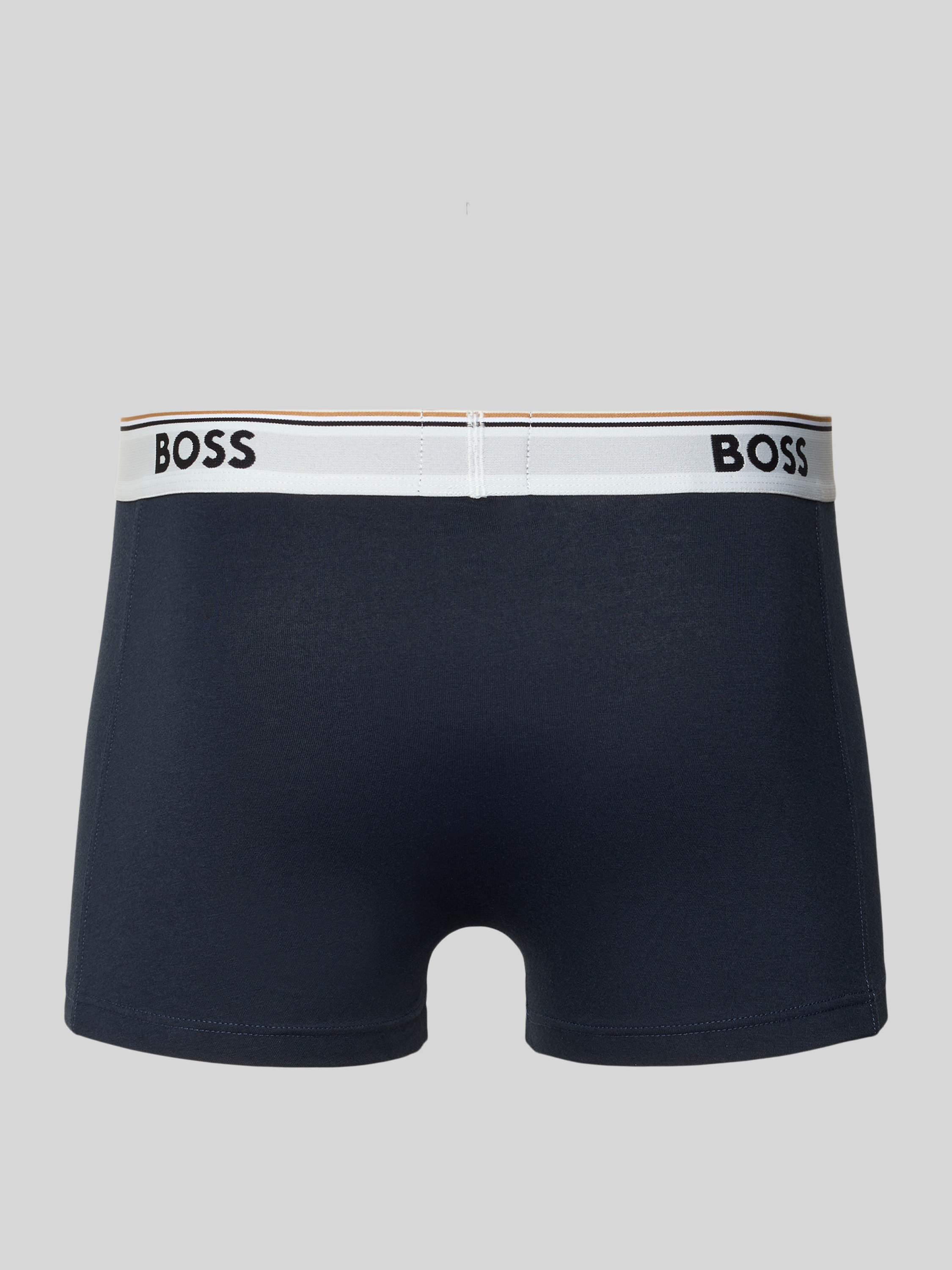 Kup online BOSS Obcisłe bokserki z mieszanki bawełny w zestawie 3 szt. (ciemnoniebieski)