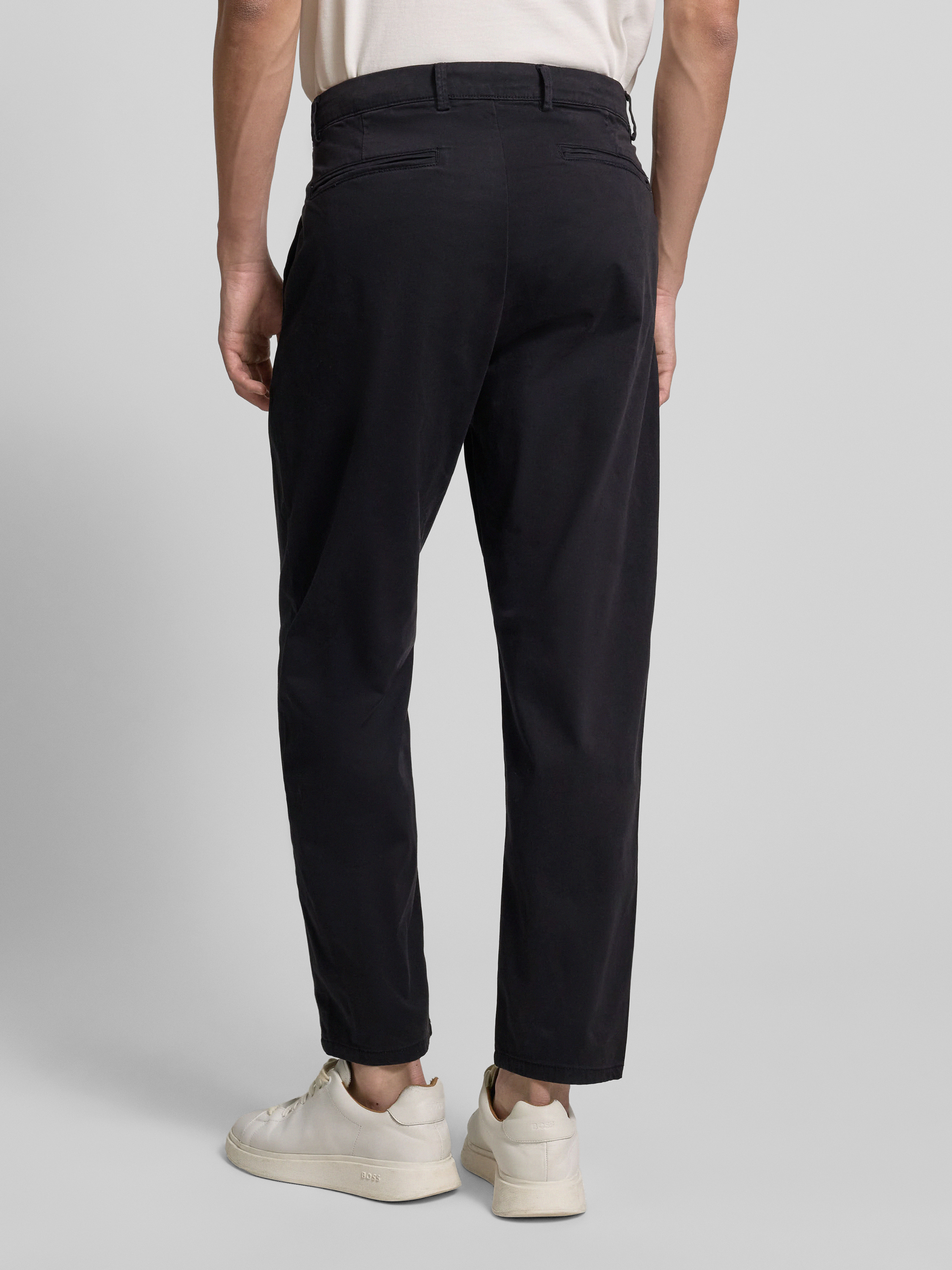 Casual Friday Stoffhose mit Gesäßtaschen (black) online kaufen