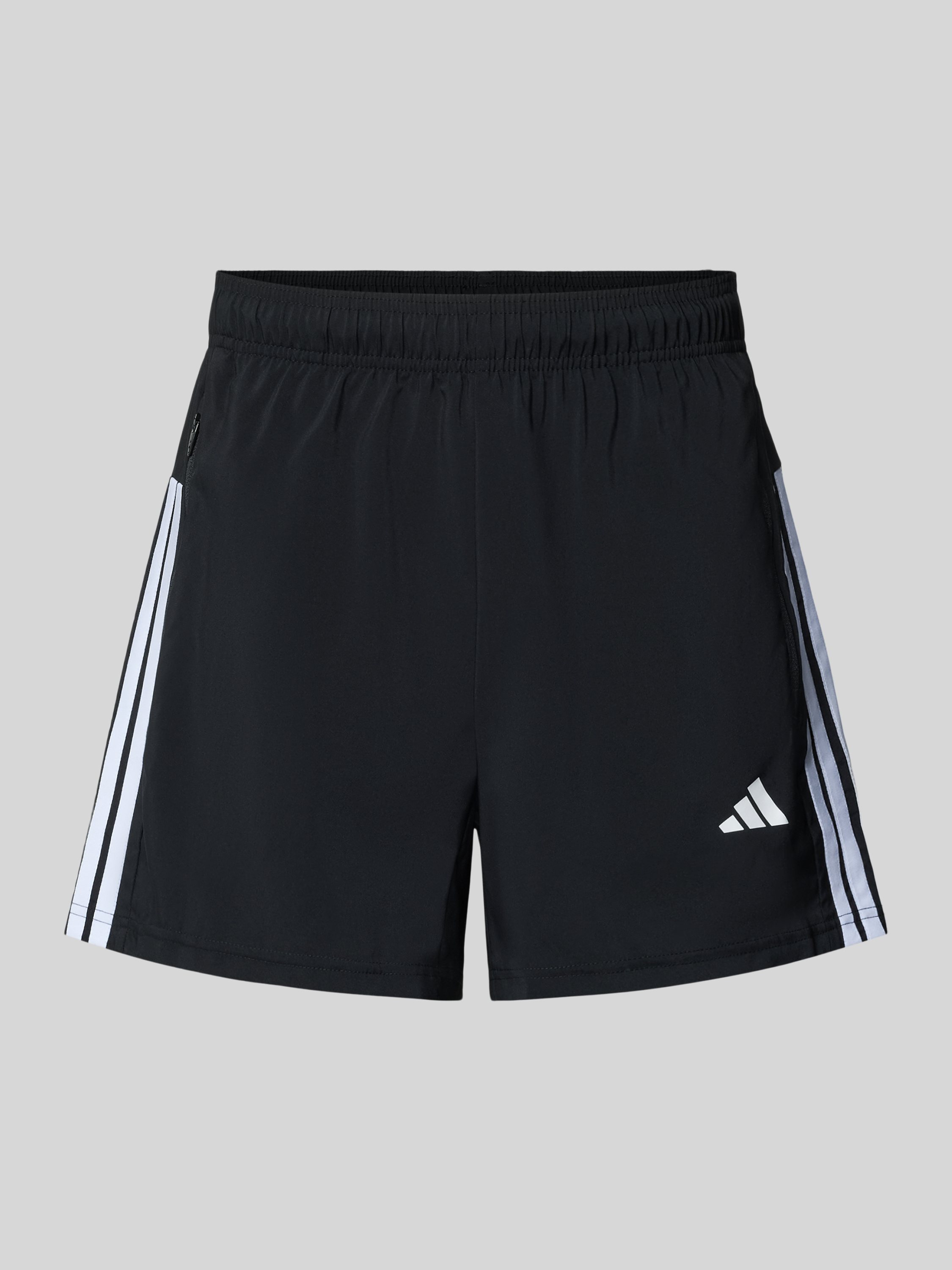 adidas Training Shorts mit Logo-Print und Reißverschlusstaschen (black ...