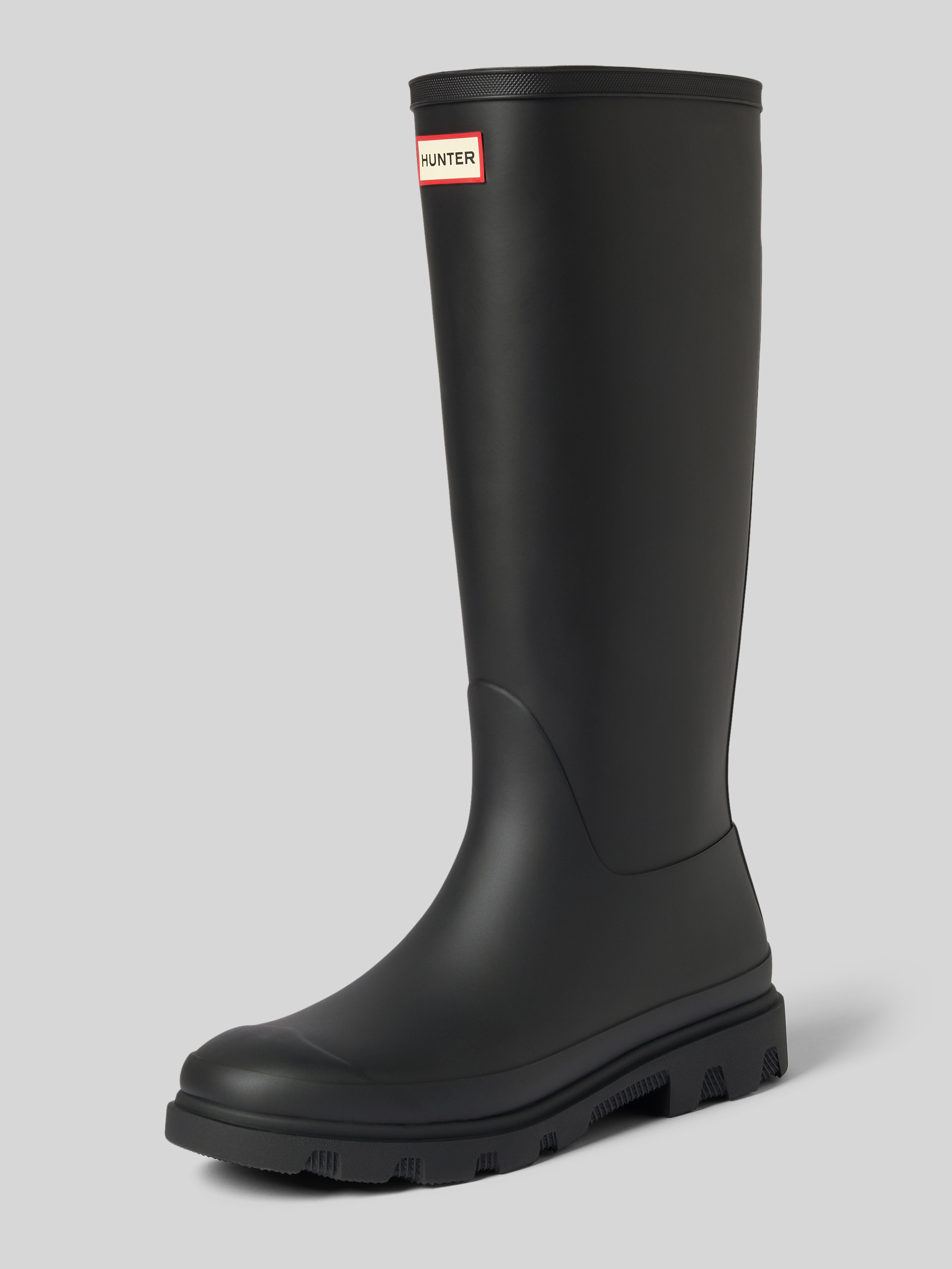 Hunter Laarzen met labeldetail in zwart online kopen | P&C