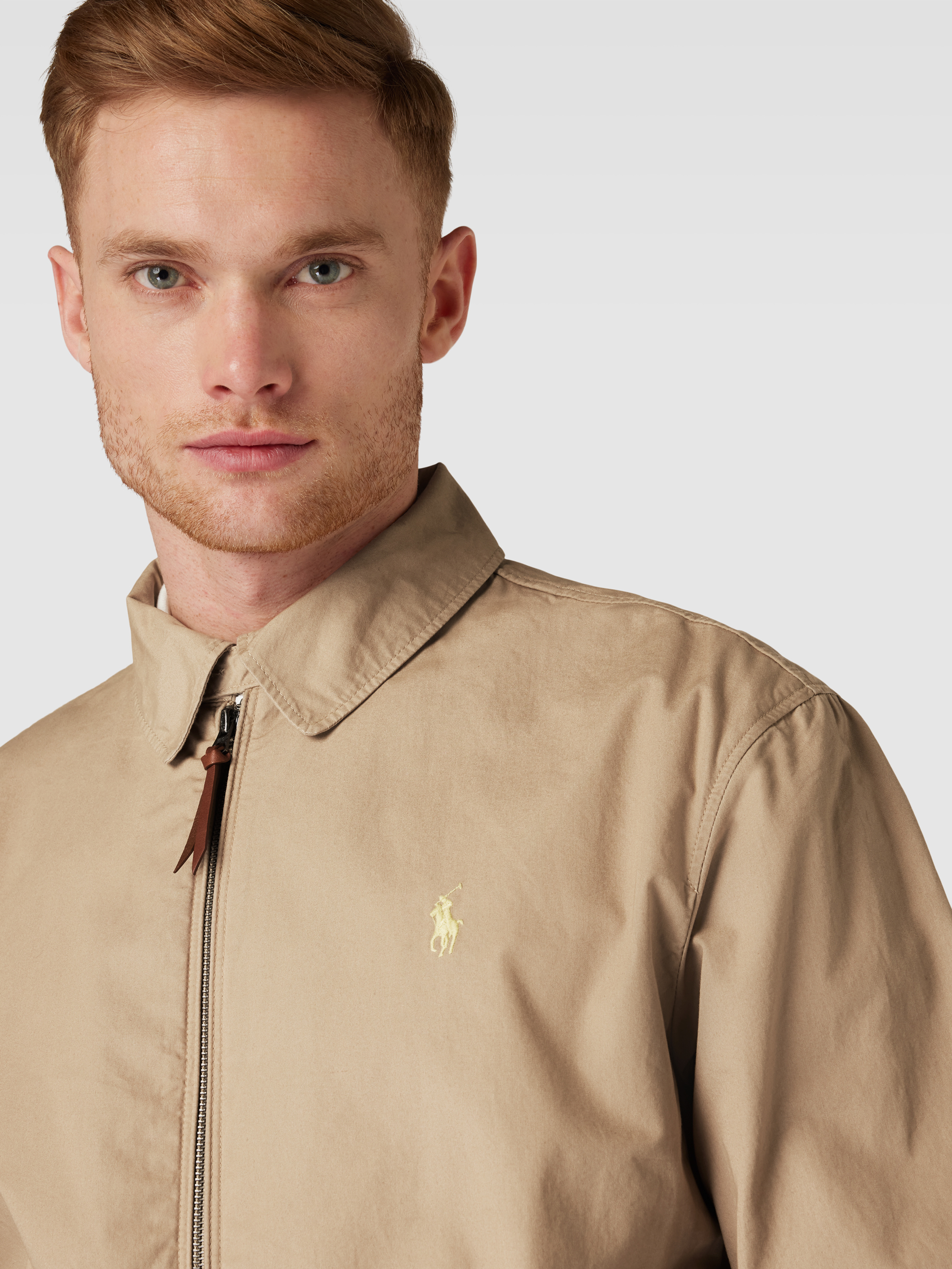 Polo Ralph Lauren Jacke mit Label-Stitching Modell 'BAYPORT' (khaki ...