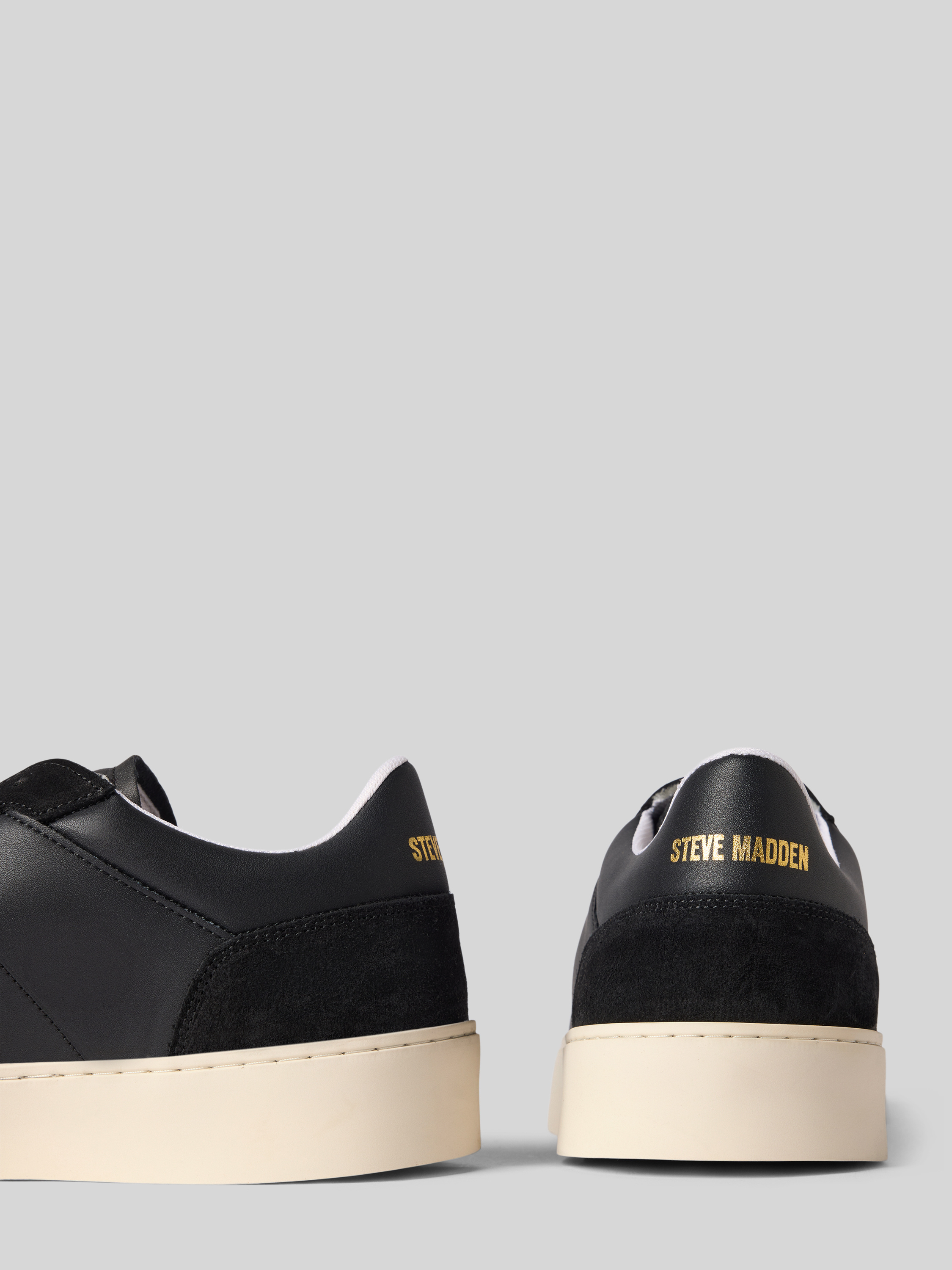 Steve Madden Sneaker aus Leder mit Label-Detail Modell 'Lyonell' (black ...