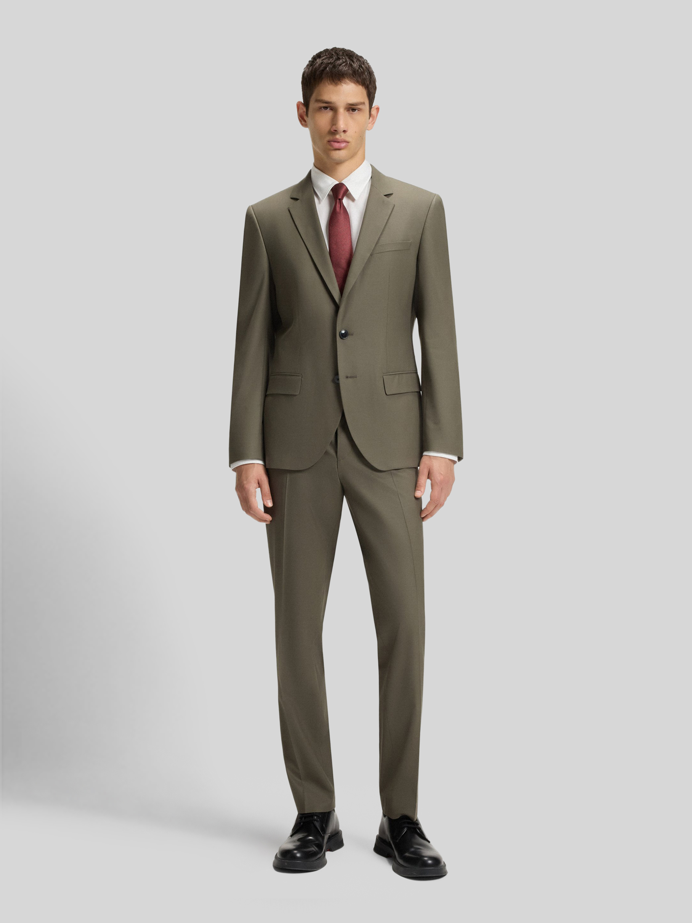 HUGO Slim Fit Freizeithemd aus Baumwoll-Mix Modell 'ERMO' (weiss ...