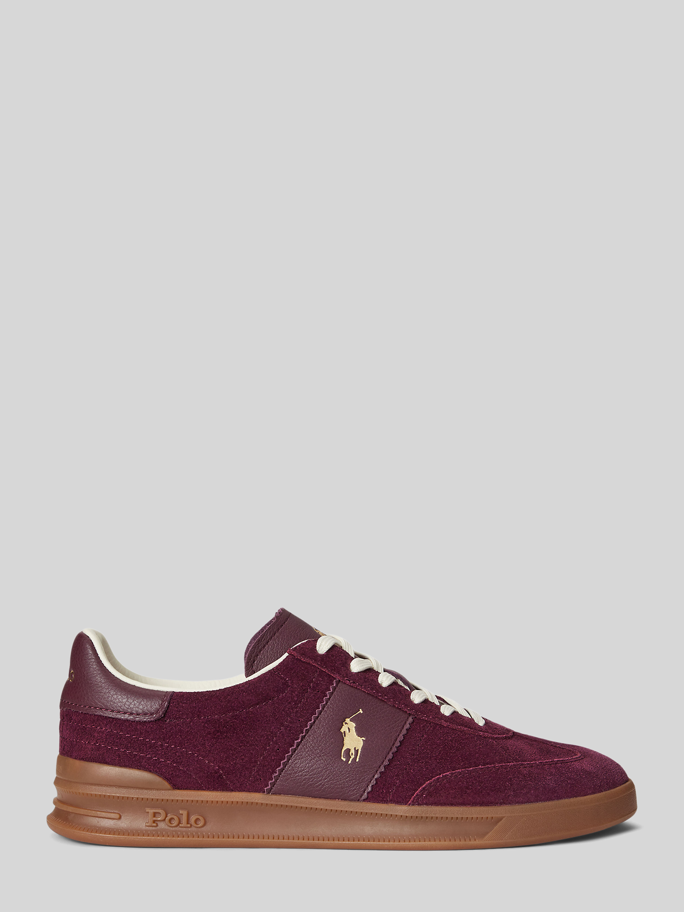 Kup online Polo Ralph Lauren Sneakersy z naturalnej skóry welurowej ...
