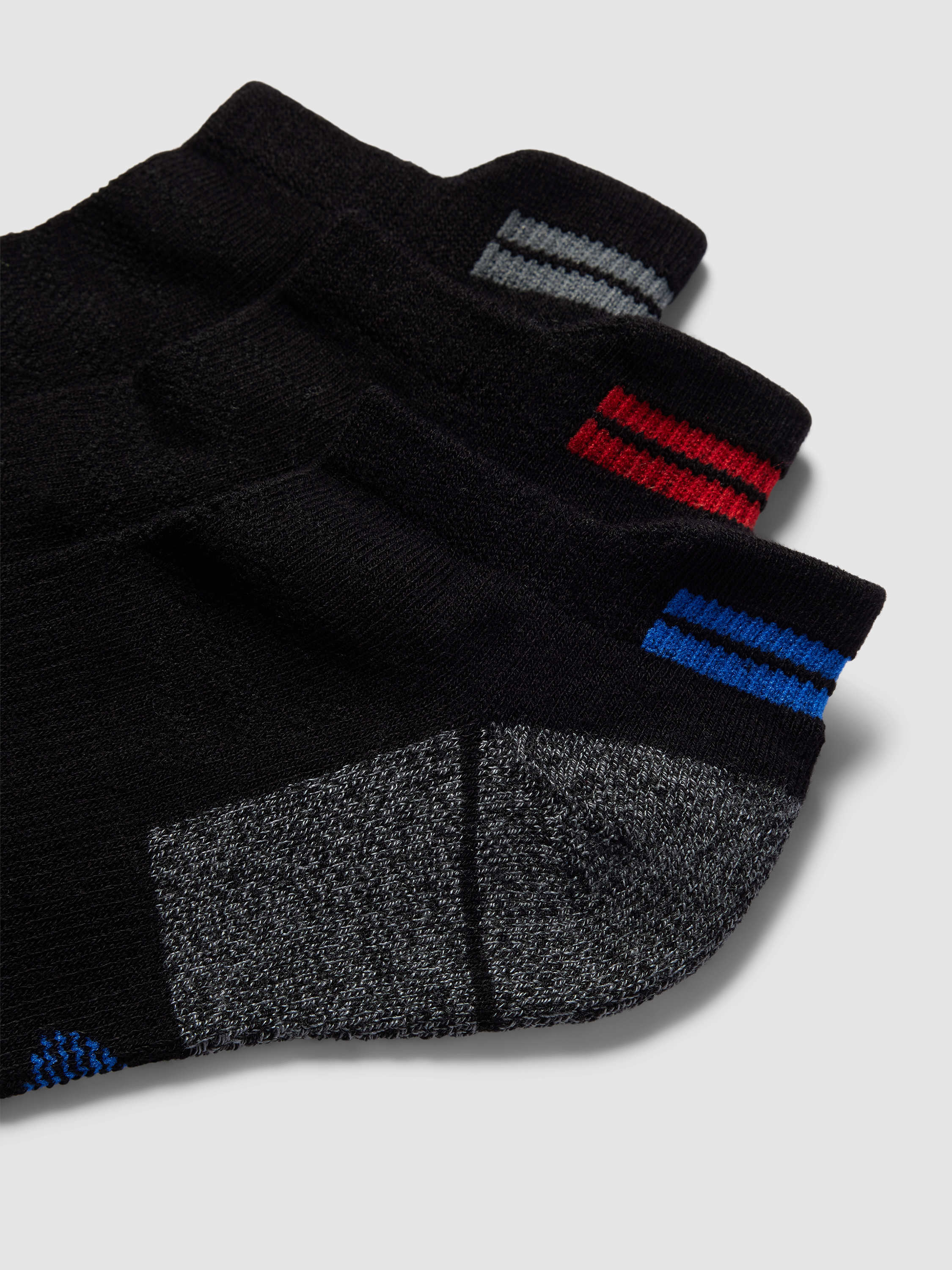 SKECHERS Sneakersokken van voering op wreef in een set van 3 paar in ...