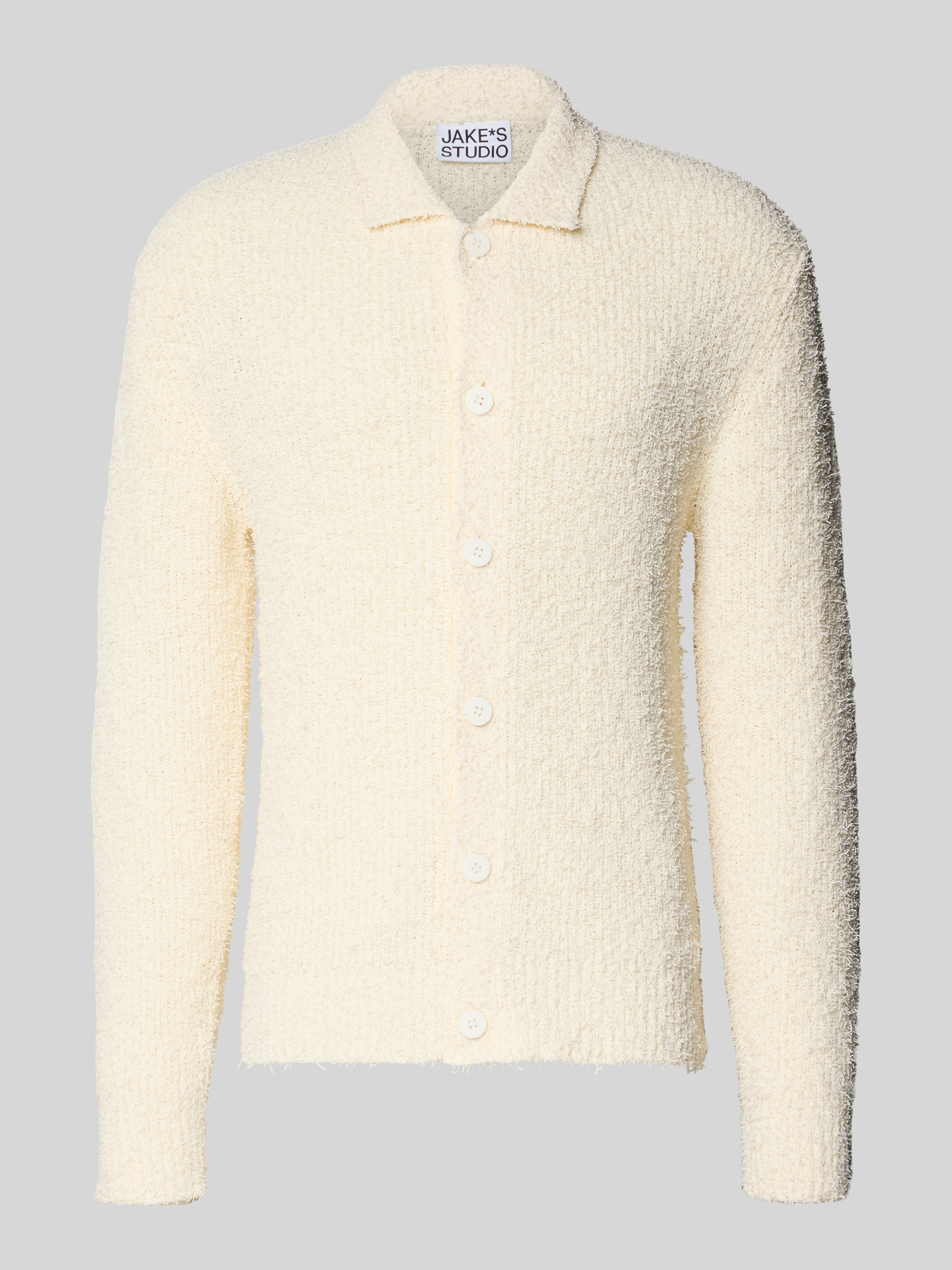 JAKE*S STUDIO MEN Strickjacke mit Knopfleiste (ecru) online kaufen