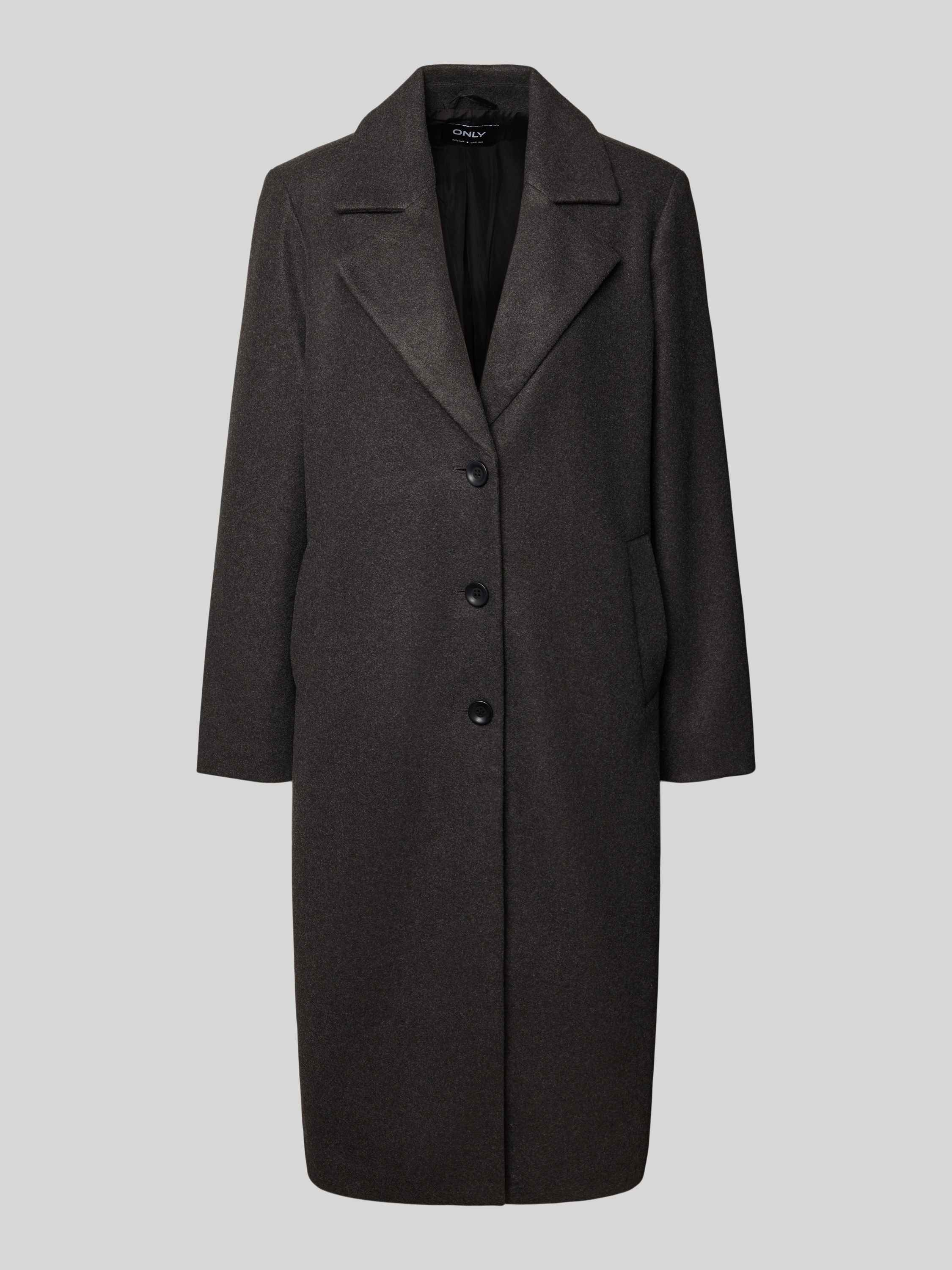 Only Oversized lange jas met reverskraag, model 'LISA LIFE' in ...