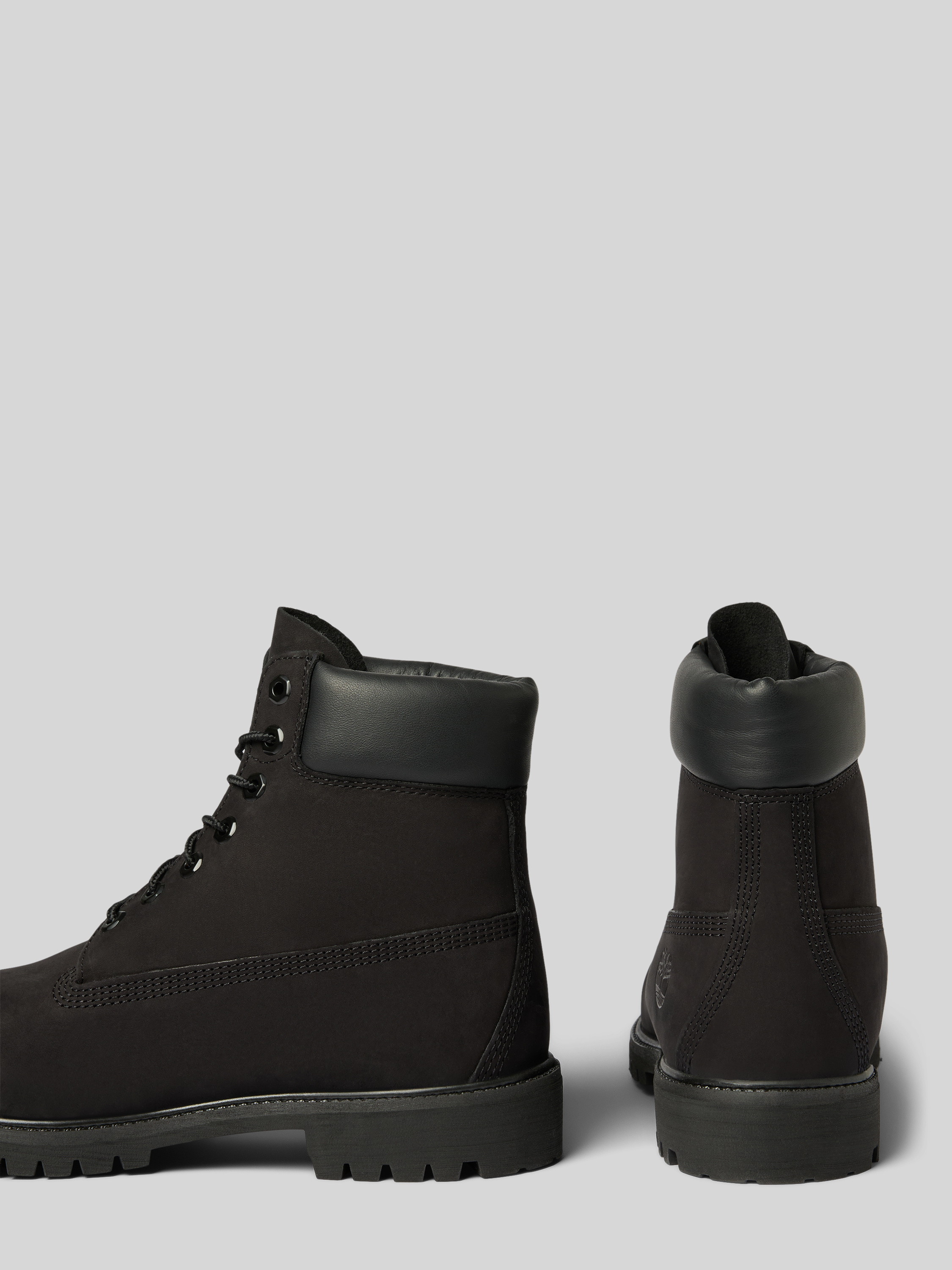 Timberland Schnürboots mit Label-Details (black) online kaufen