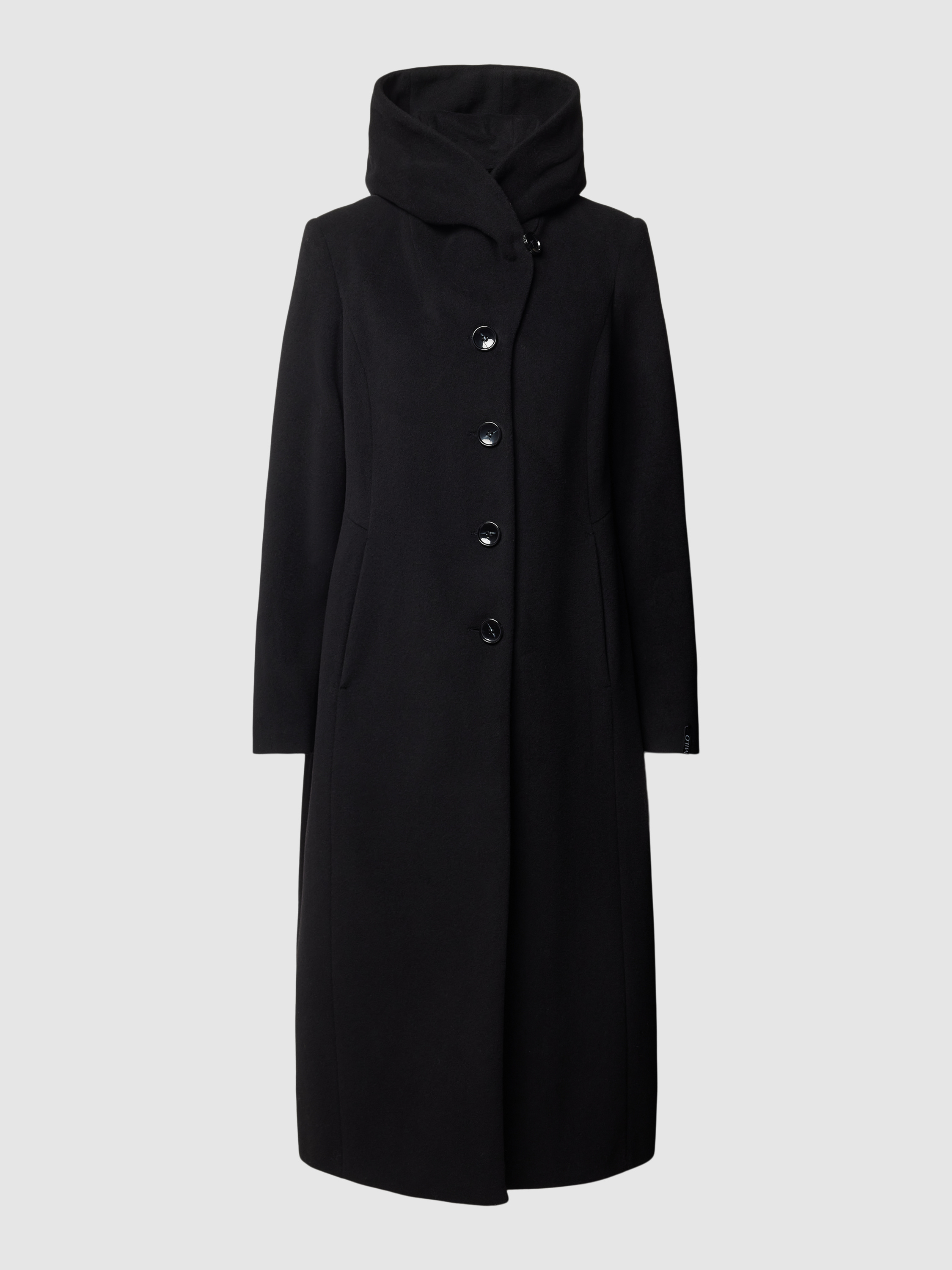 Milo Coats Mantel mit seitlichen Eingrifftaschen Modell 'NELLA' (black ...