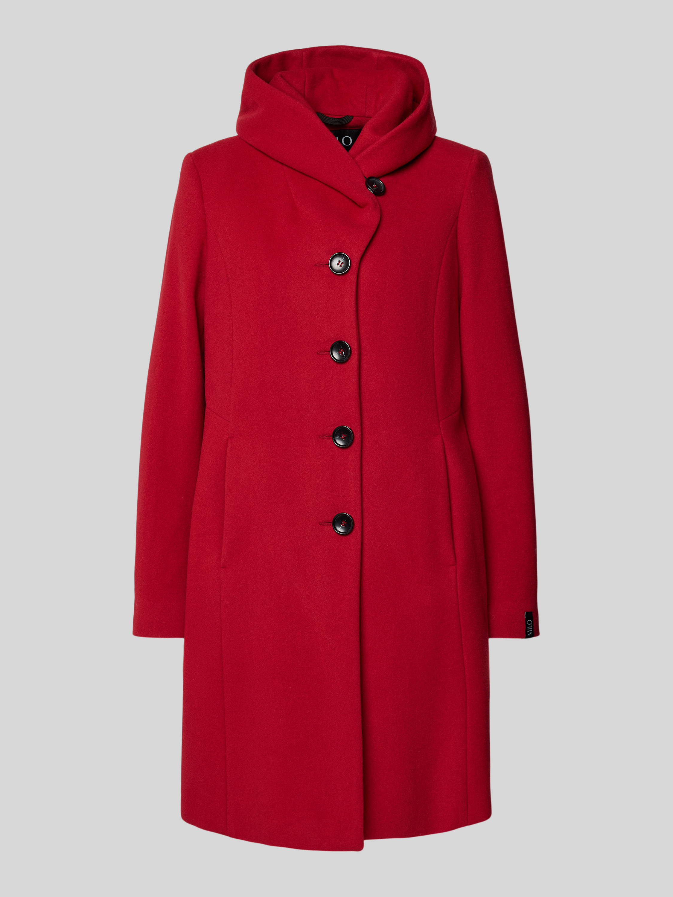 Milo Coats Wollmantel mit Schalkragen Modell 'BELLA' (rot) online kaufen