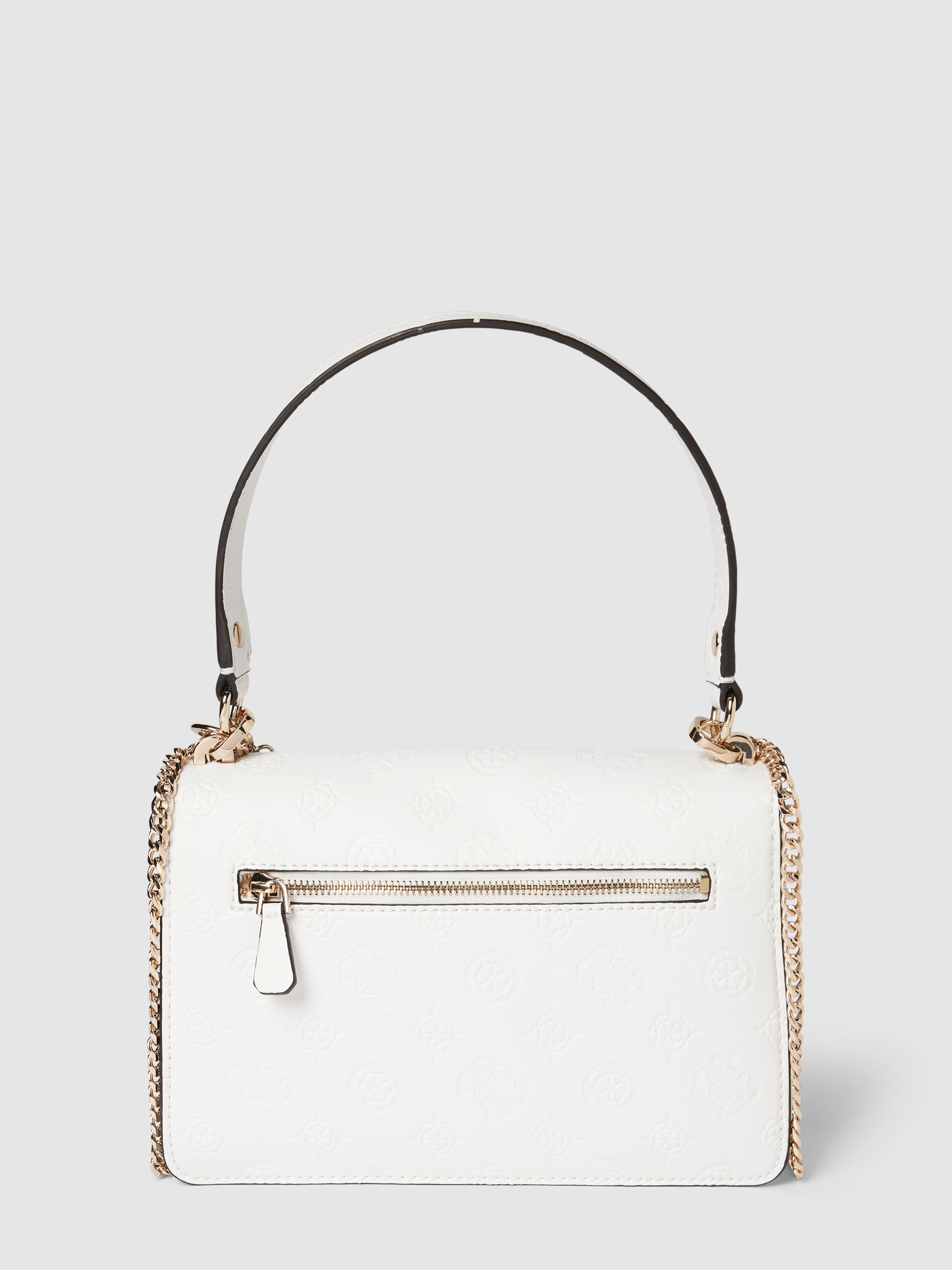 Guess Handtasche mit Label-Detail Modell 'JENA' (weiss) online kaufen