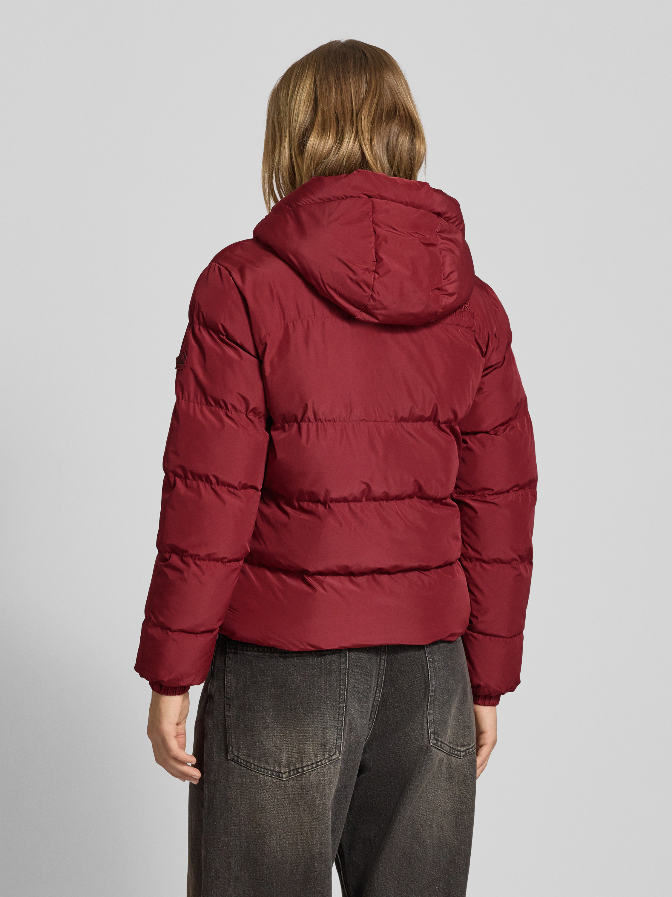 Superdry Regular fit Buffer jacket met Reliëflogo Model 'Sports' in ...