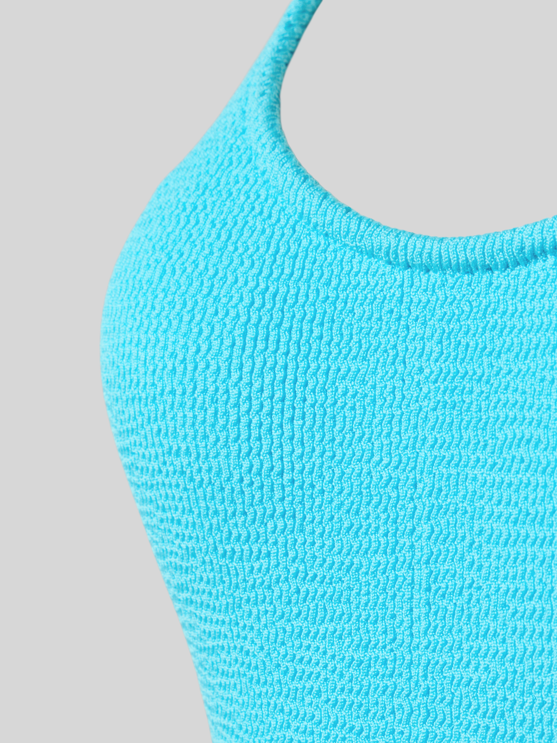 Banana Moon Badeanzug mit Label-Detail Modell 'BELMAR' (helltuerkis ...