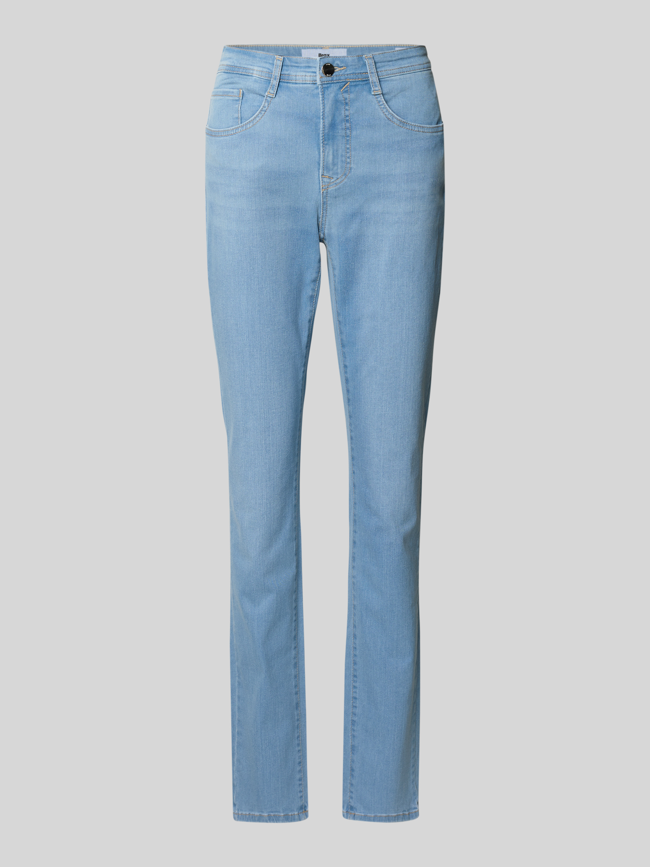 Brax Slim fit jeans met 5-pocketmodel, model 'Mary' in lichtblauw ...