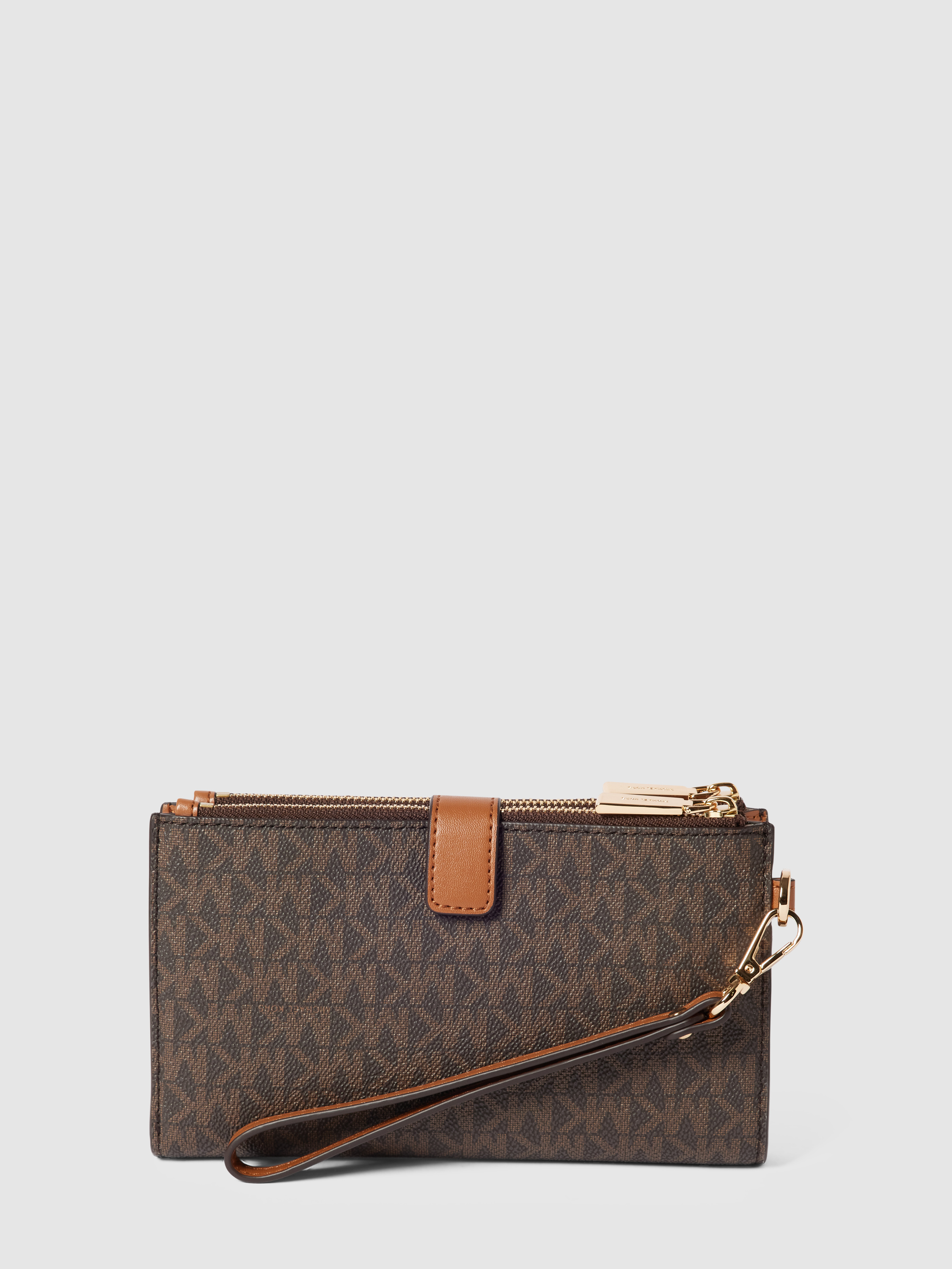 MICHAEL Michael Kors Portemonnaie mit Allover-Logo (mittelbraun) online ...