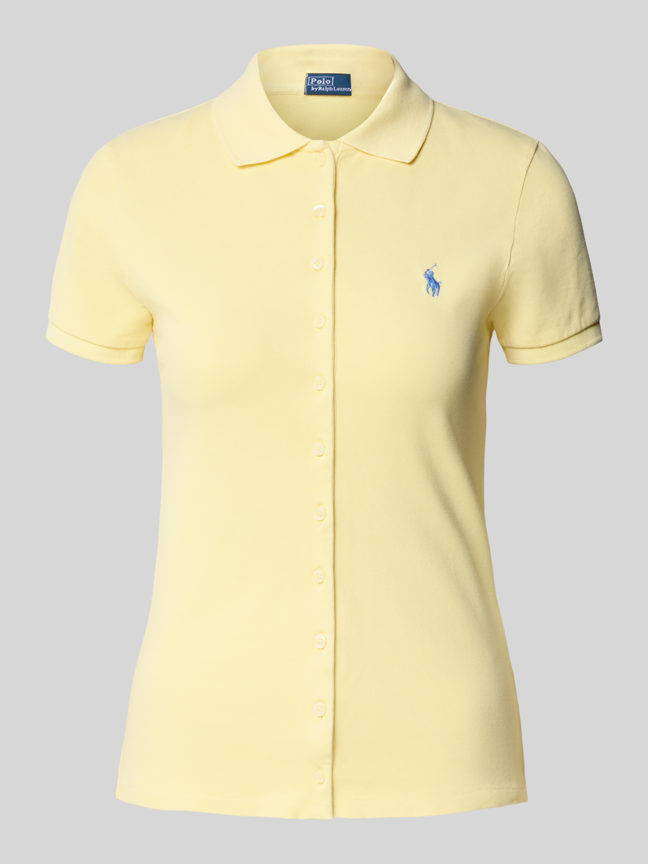 Polo Ralph Lauren Hemdbluse mit Knopfleiste (hellgelb) online kaufen