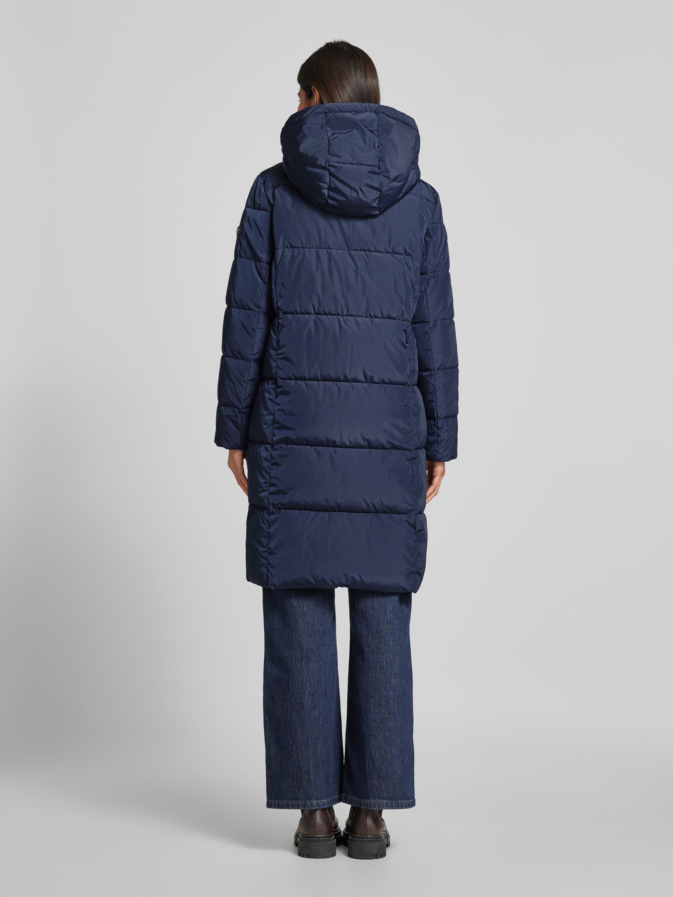 Frieda & Freddies Steppmantel mit Kapuze Modell 'WILLOW' (dunkelblau ...