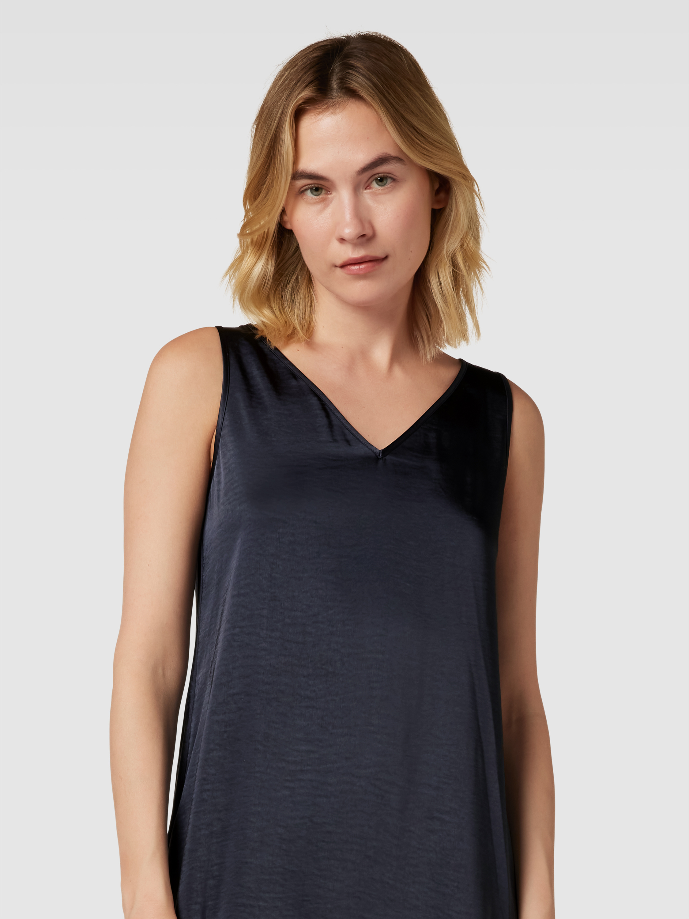 ROBE LÉGÈRE Midi-jurk in tweedelig design in marineblauw online kopen | P&C