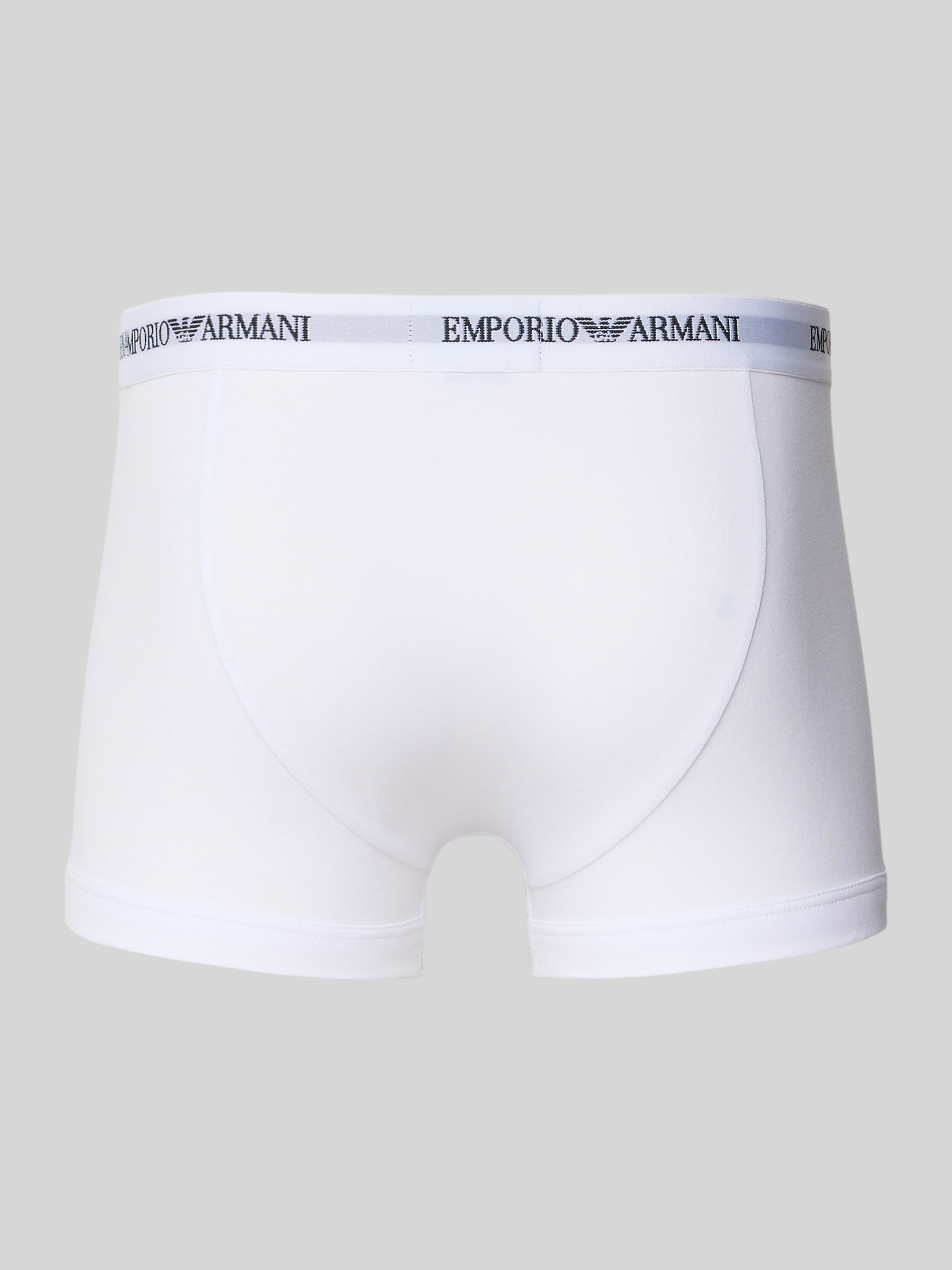 Emporio Armani Trunks im 3er-Pack mit Logo-Bund (weiss) online kaufen