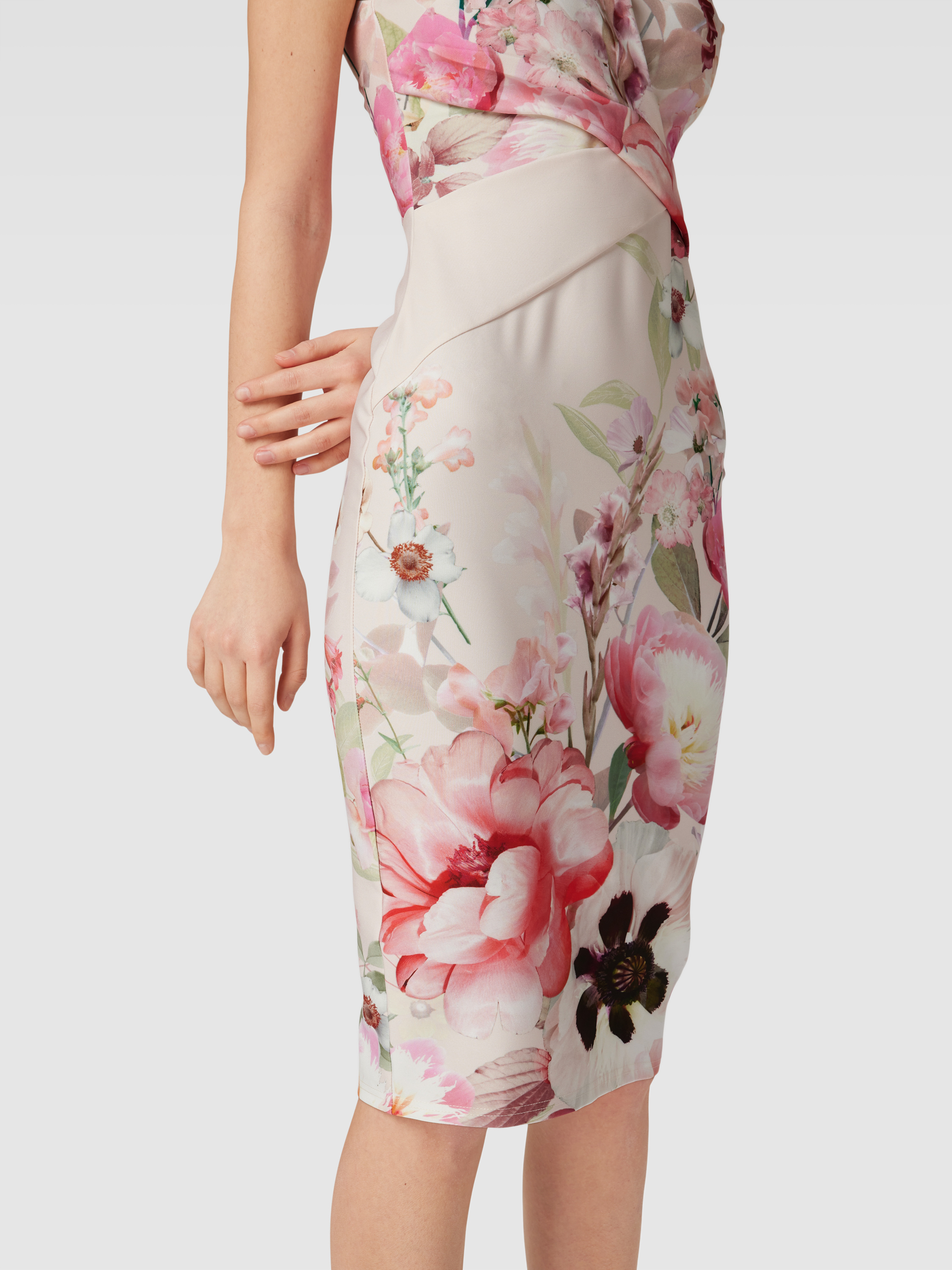 Lipsy Cocktailkleid mit floralem Muster (rose) online kaufen