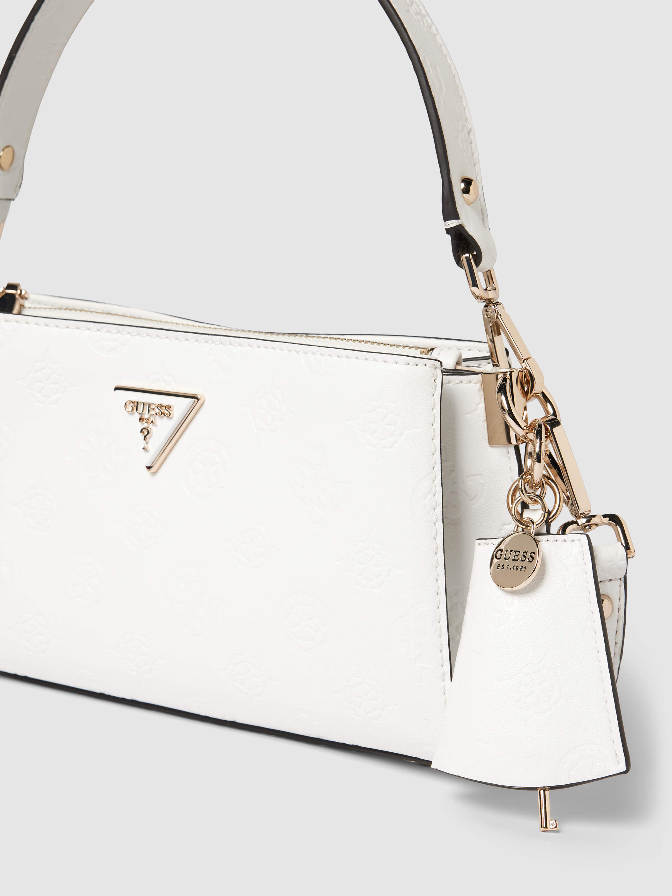 Guess Shopper mit Label-Detail Modell 'JENA' (weiss) online kaufen