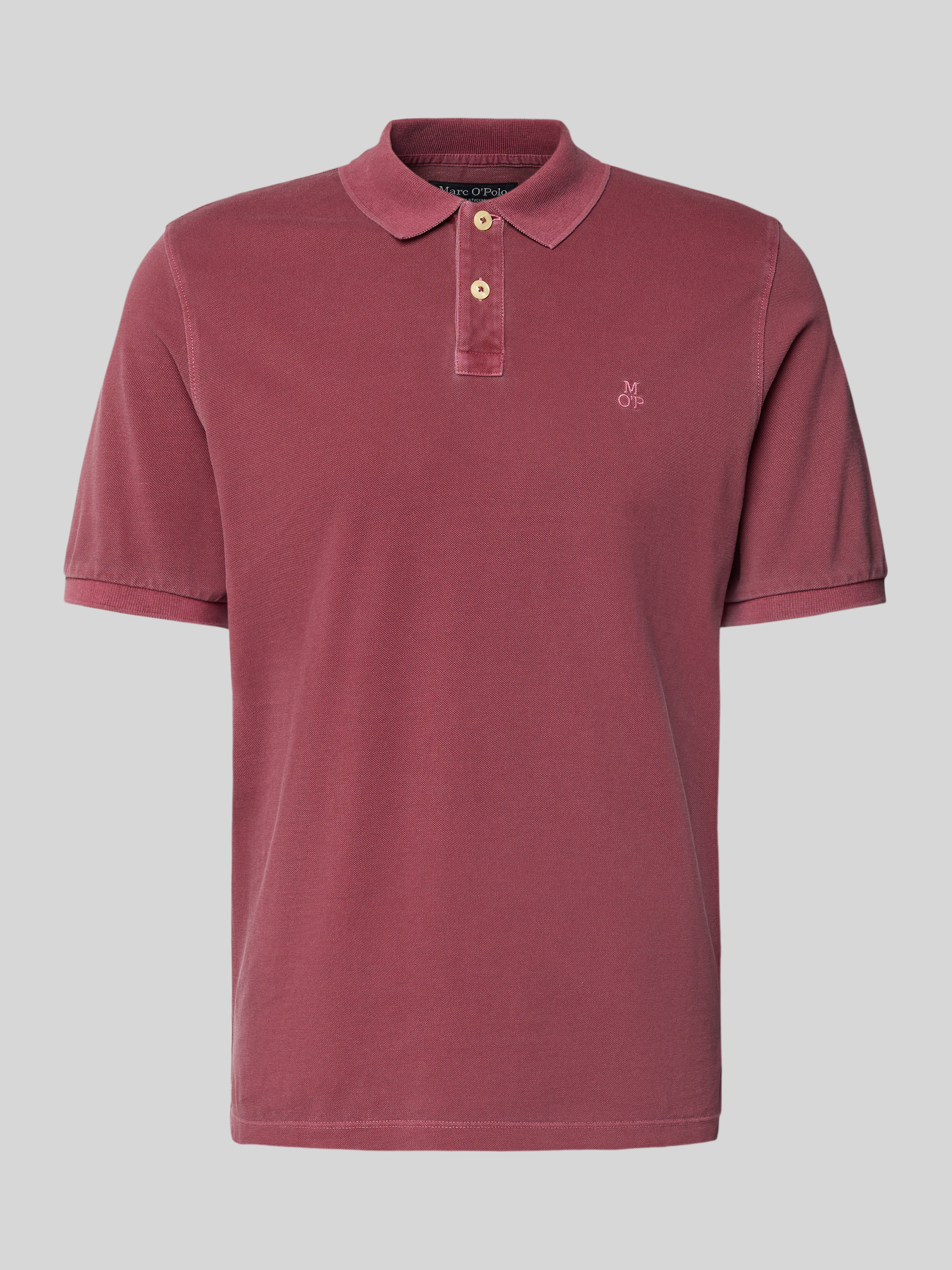 Marc O'Polo Regular Fit Poloshirt aus reiner Baumwolle (dunkelrot ...