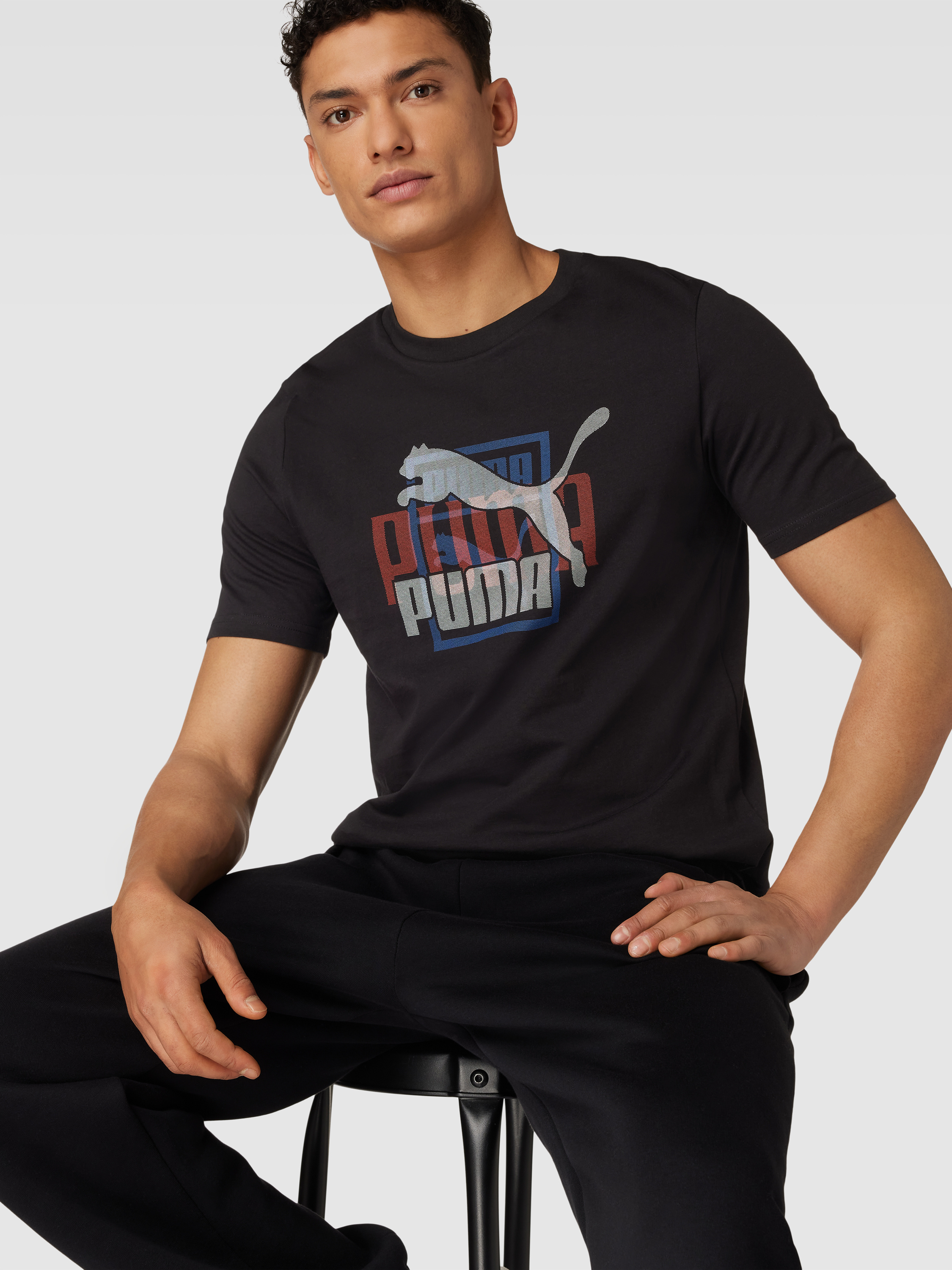 PUMA PERFORMANCE T-Shirt mit Statement-Print (black) online kaufen